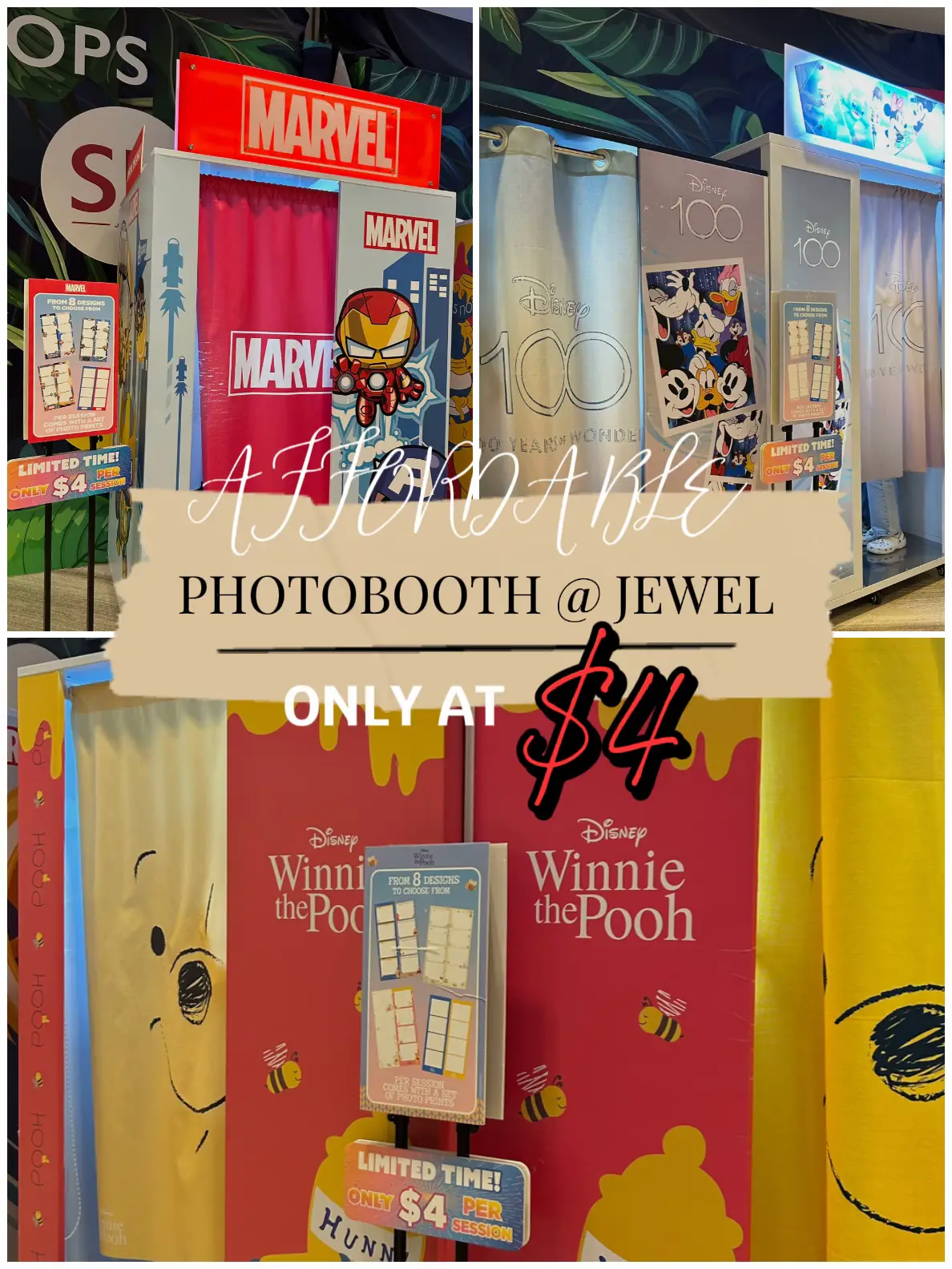 $4 photo booth in JEWEL?! | Gallery posted by clarice | Lemon8