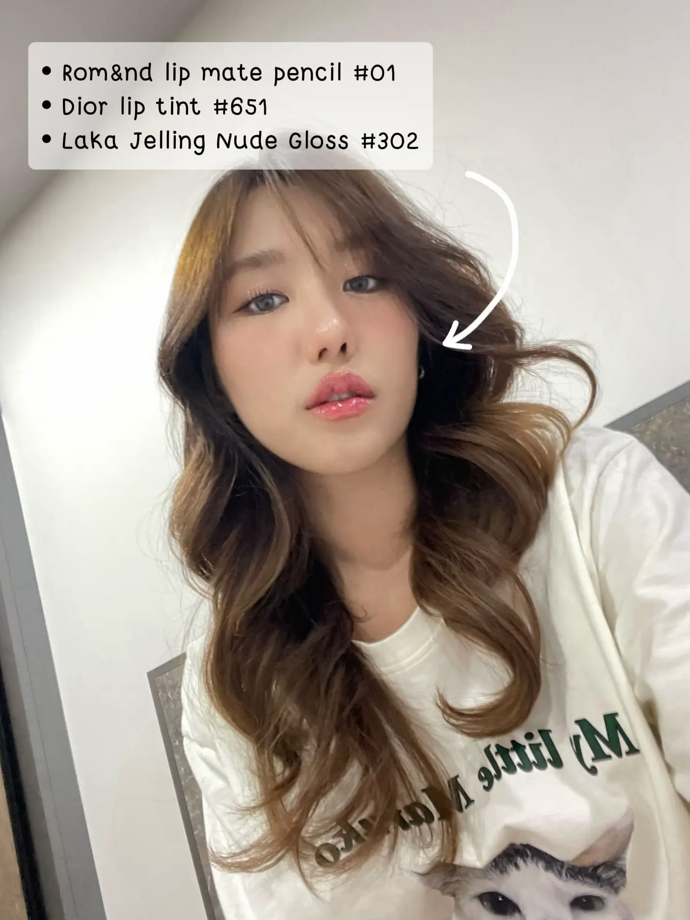 รีวิว ROM&ND Lip Mate Pencil #01 Tenderly Peach 🍑 | แกลเลอรีที่โพสต์โดย Yoyo.ifkb | Lemon8