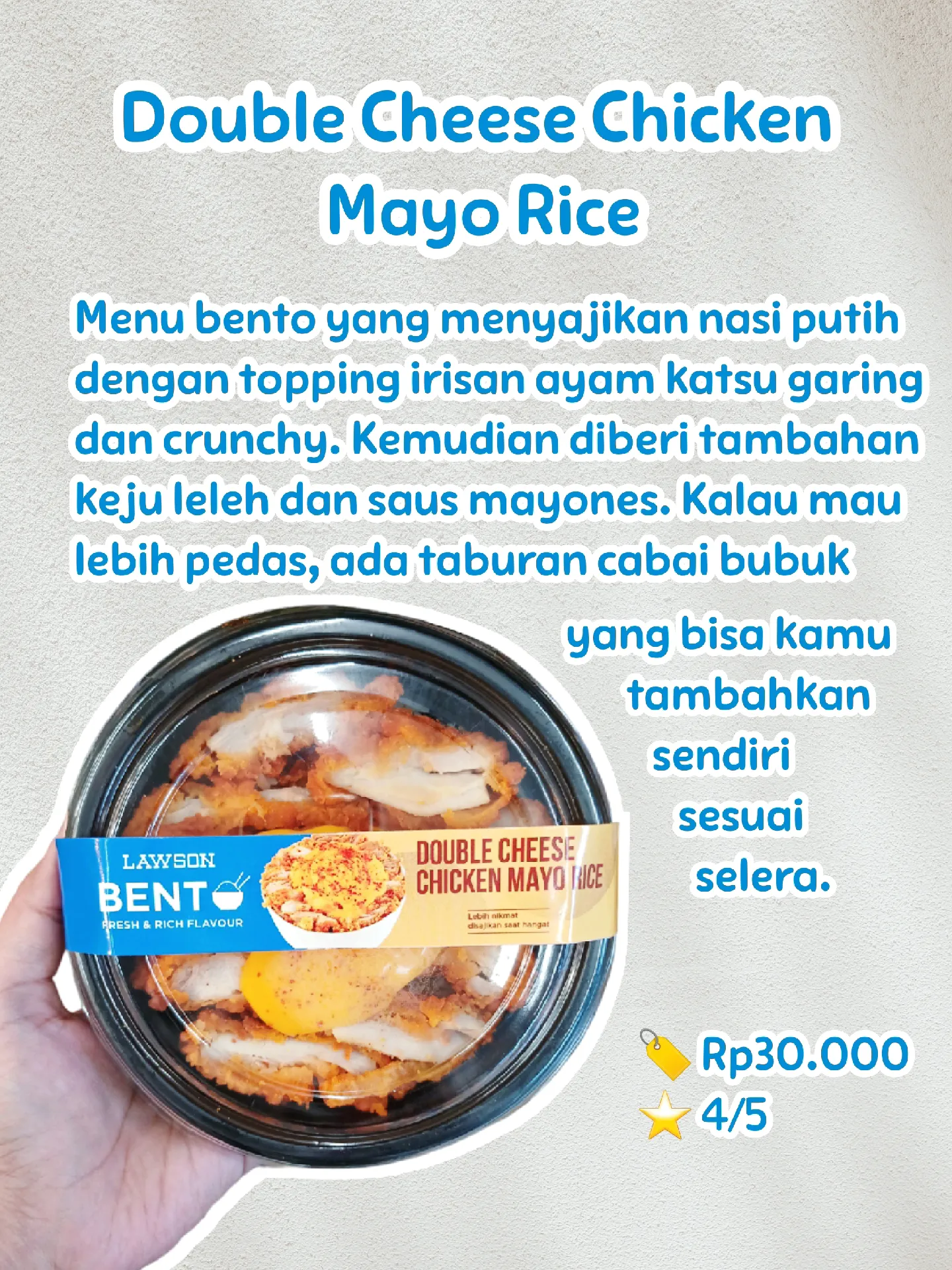 🍲 6 Menu Bento di Lawson Paling Hits Dijamin Enak | Gallery posted by ...