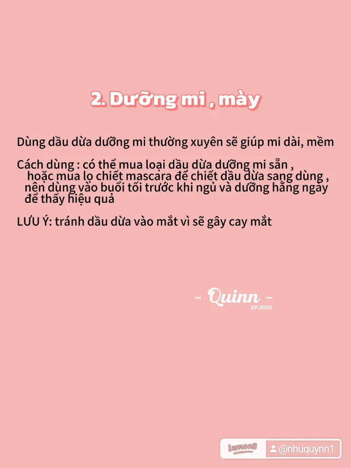 Những công dụng của dầu dừa | Bộ sưu tập do Quinn đăng | Lemon8