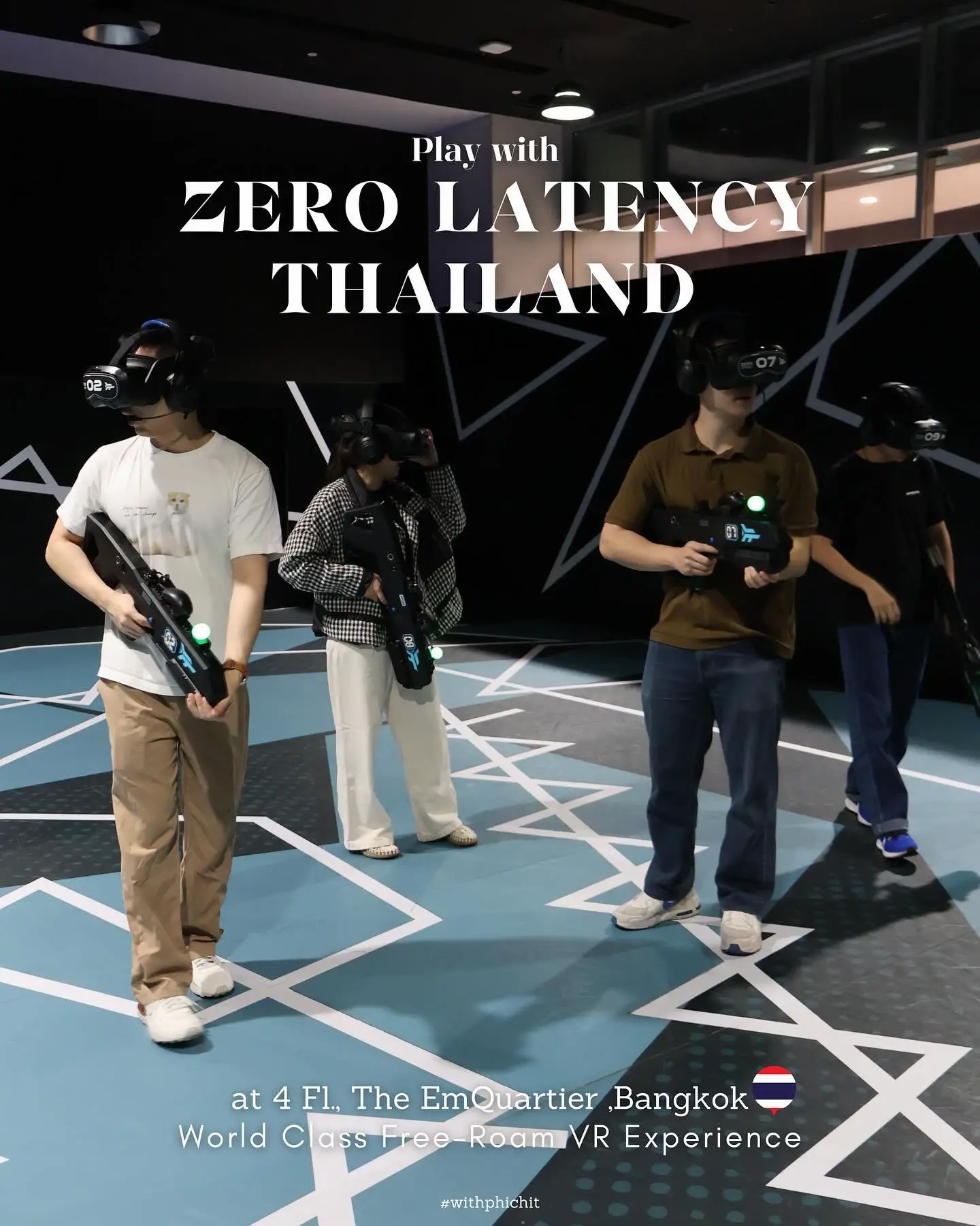 Outbreak VR: ตะลุยซอมบี้สุดมันส์ ที่ Zero Latency | แกลเลอรีที่โพสต์โดย With.phichit | Lemon8