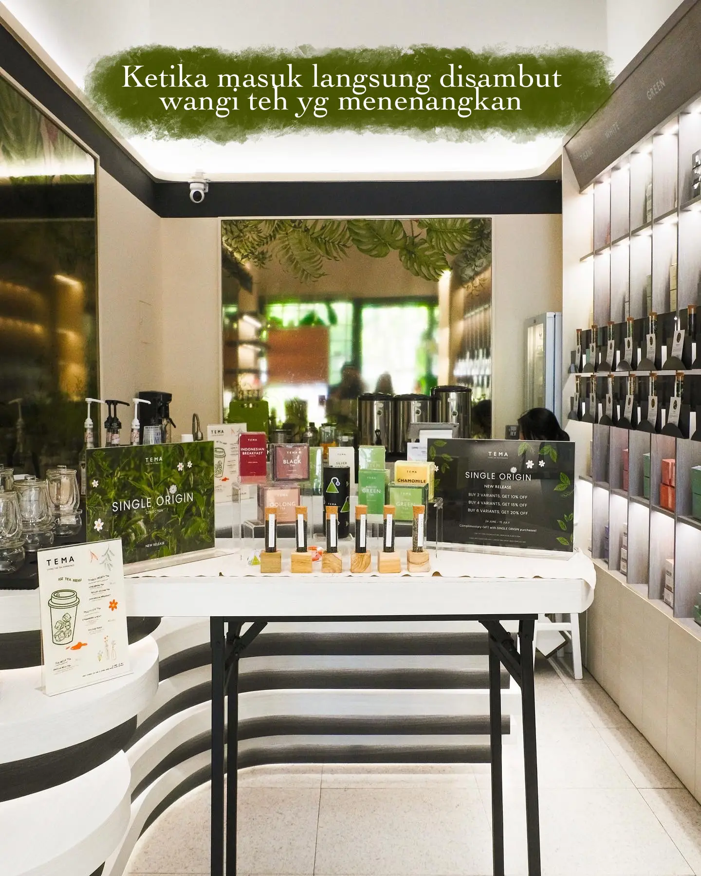 Hidden tea bar di Alam Sutera, @tema_id 🌸 | Galeri diposting oleh ...