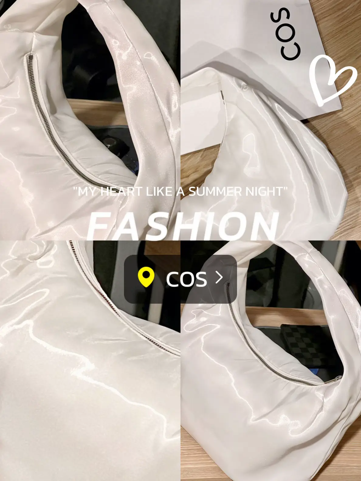 รีบตำก่อนจะแมส! “COS“ - Mini High Shine 🤍 | แกลเลอรีที่โพสต์โดย นักป้ายยาตัวยง🌝 | Lemon8