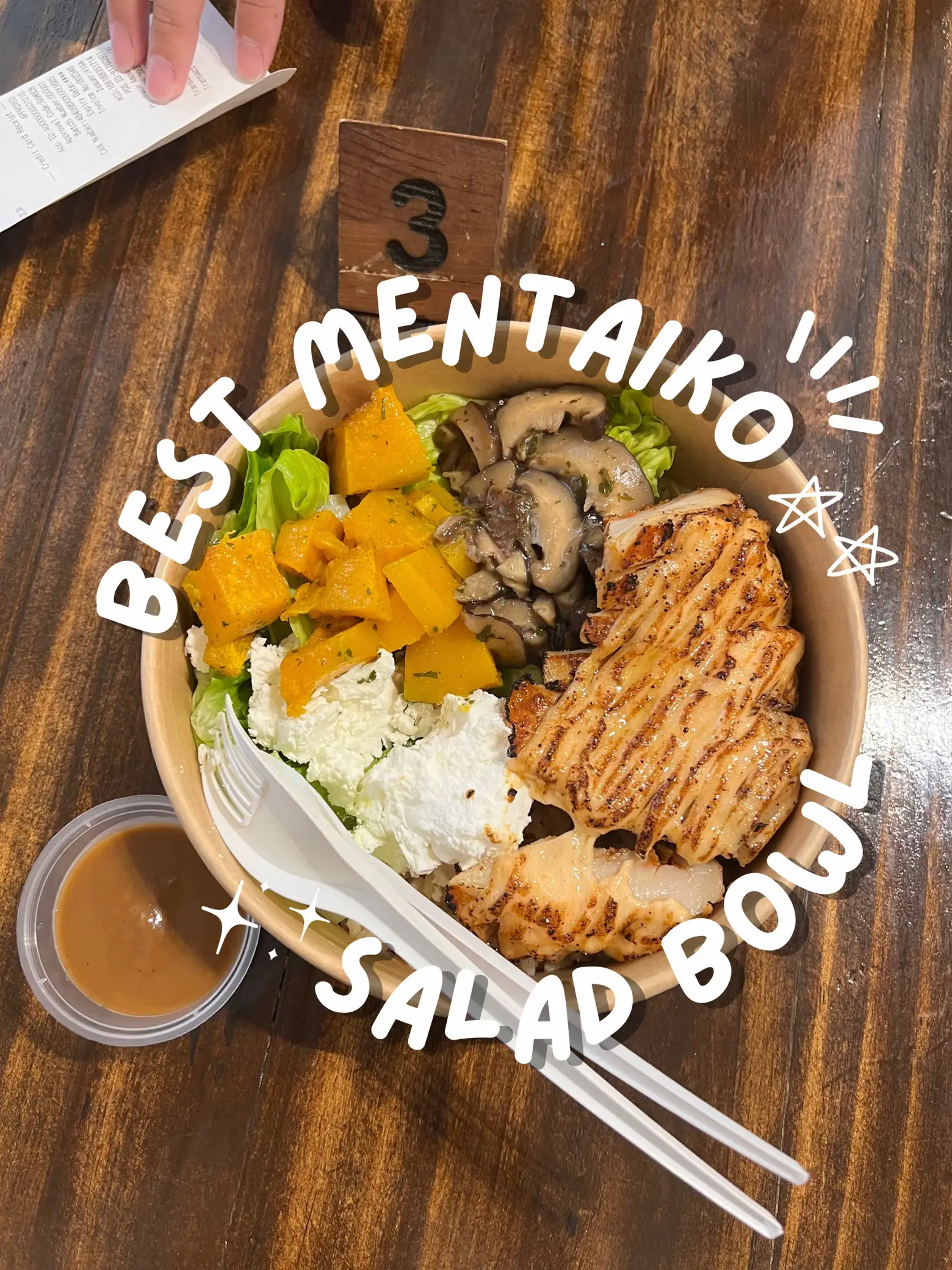 Mentaiko Salad Bowl for $12?! 🥗🤯 | Gallery posted by wongy 🥟 | Lemon8