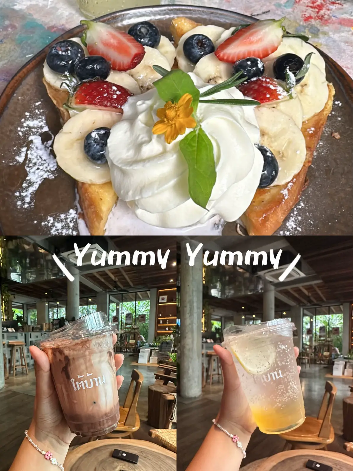 Taiban cafe-ใต้บ้านคาเฟ่ | แกลเลอรีที่โพสต์โดย อ้อมแอ้ม💐 | Lemon8