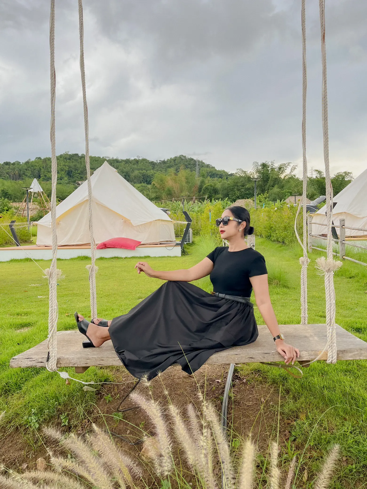 ไร่รักษ์ฟ้า • กาญจบุรี 🏕️ | แกลเลอรีที่โพสต์โดย GLUAY.PING | Lemon8