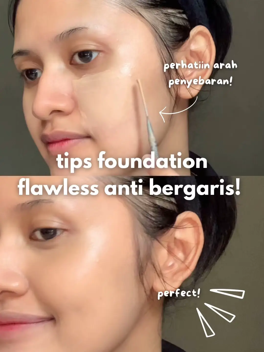Tips Foundation Flawless anti Bergaris! | Video dipublikasikan oleh salmahadids | Lemon8