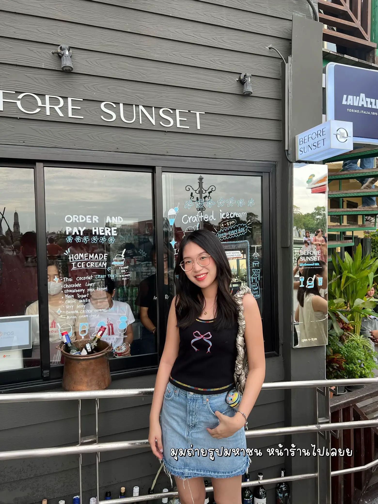 Before Sunset Ice-cream Shop เปิดใหม่แถวท่าเตียน🍨 | แกลเลอรีที่โพสต์โดย Mhee🧸 | Lemon8