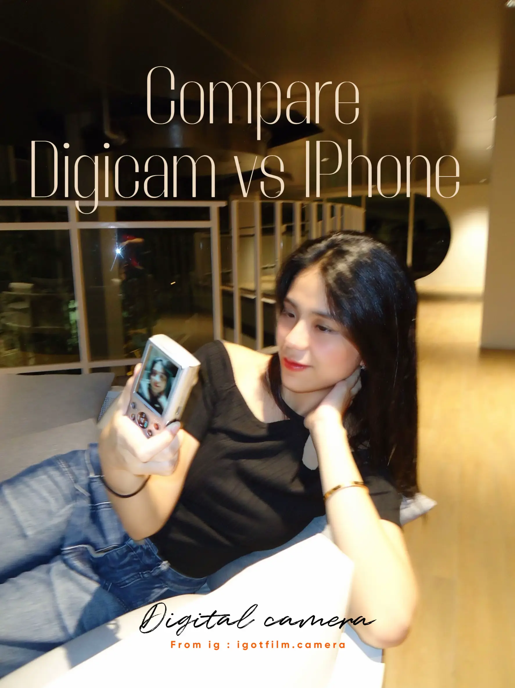 Compare pic old digicam VS IPhone | แกลเลอรีที่โพสต์โดย mantra.mon | Lemon8