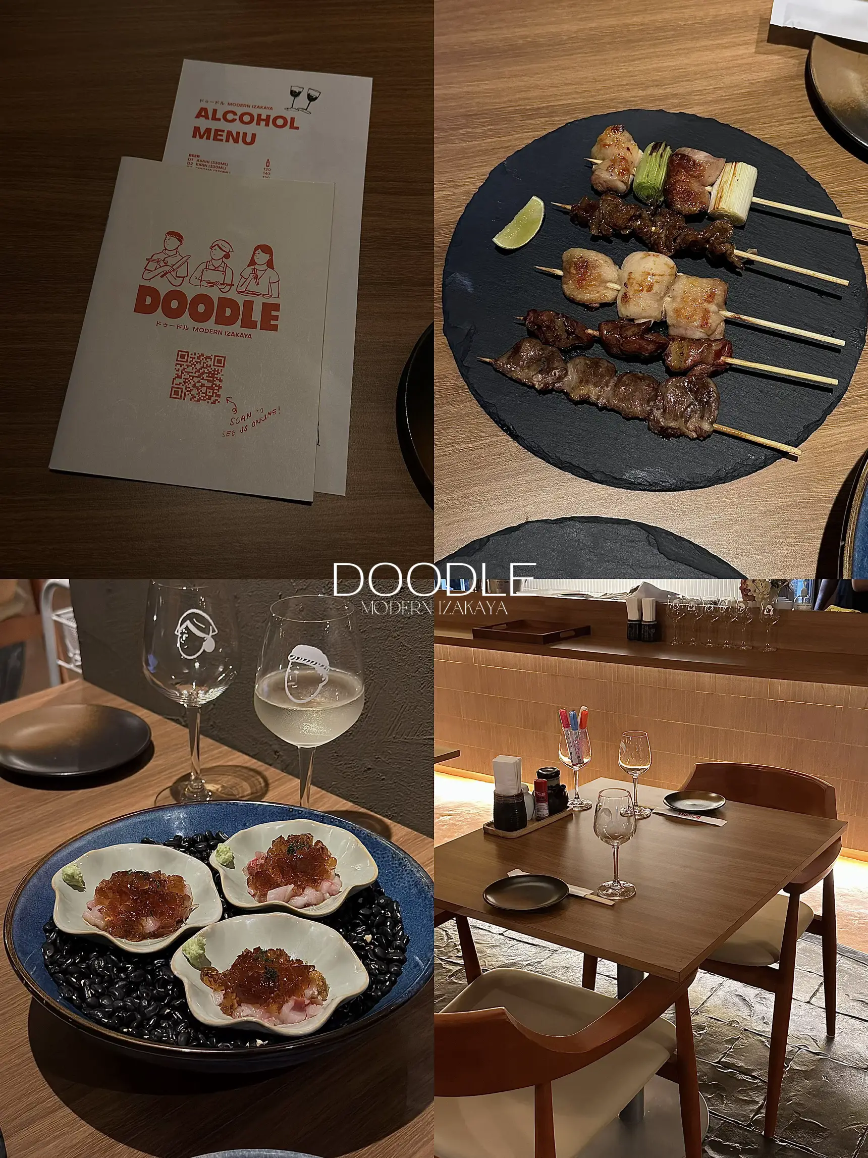Doodle Izakaya ร้านอิซากายะเปิดใหม่ สไตล์โมเดิร์น 🍣🥂 | แกลเลอรีที่โพสต์ ...