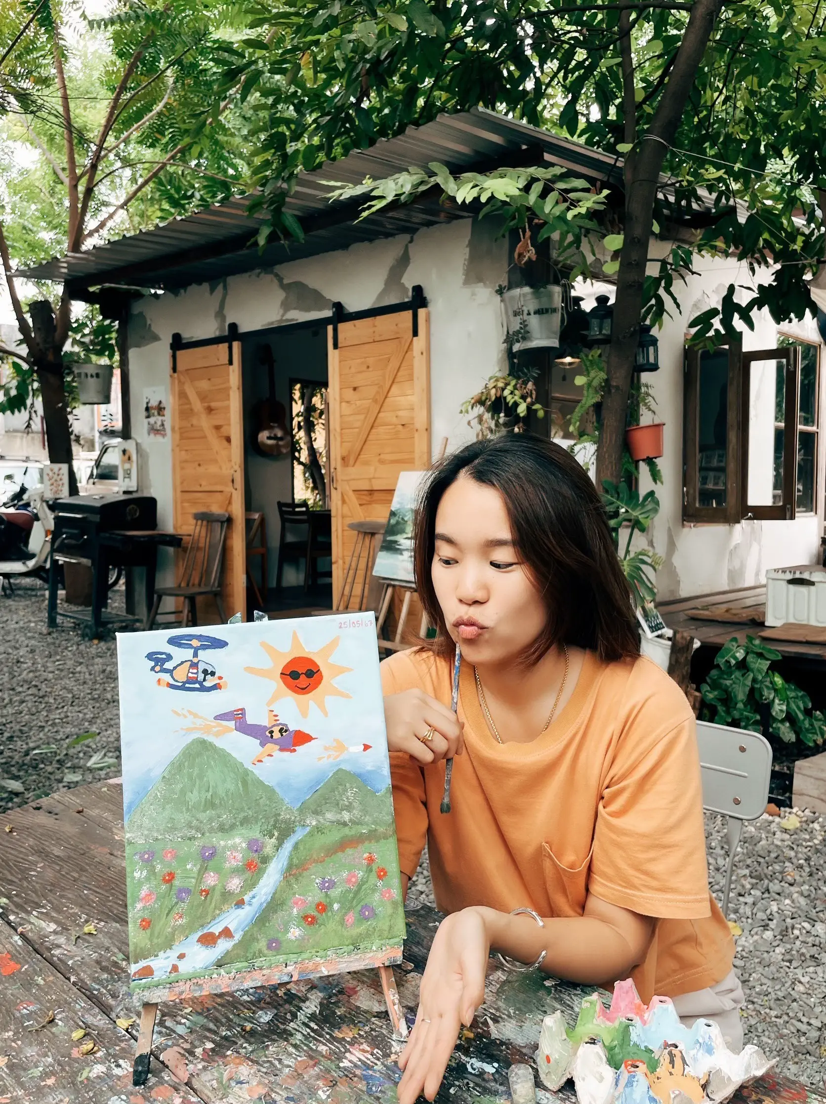 Wind and Wild Café 🎨 📍ย่านสะพานใหม่ สายไหม | แกลเลอรีที่โพสต์โดย GuNn ...
