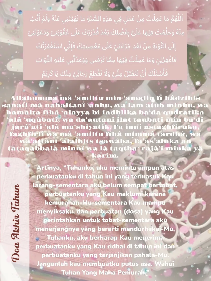 DOA PENGHUJUNG TAHUN | Galeri diposting oleh Poppy | Lemon8