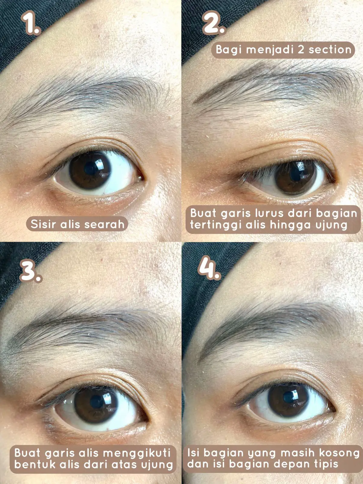 TUTORIAL ALIS PEMULA ️EASY | แกลเลอรีที่โพสต์โดย Sara Shafia | Lemon8