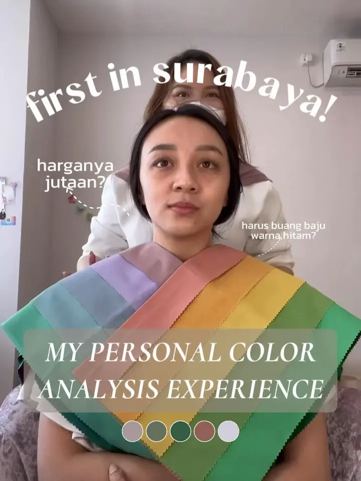 MY PERSONAL COLOR ANALYSIS EXPERIENCE | Video dipublikasikan oleh Ciel ...