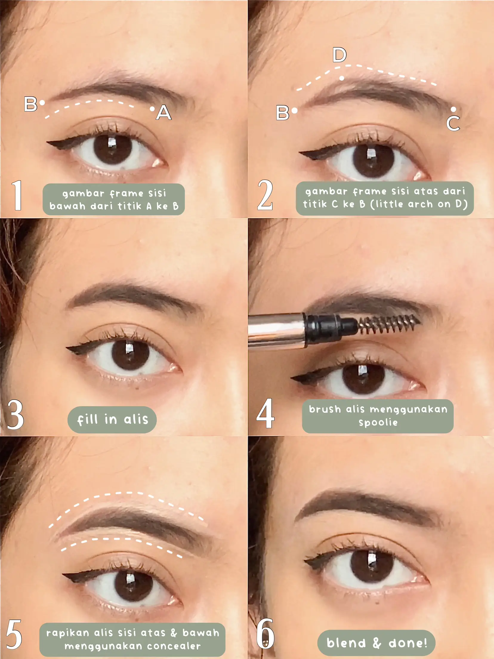 tutorial alis on point super easy‼️ | แกลเลอรีที่โพสต์โดย aurelie ˃̶୨୧ ...