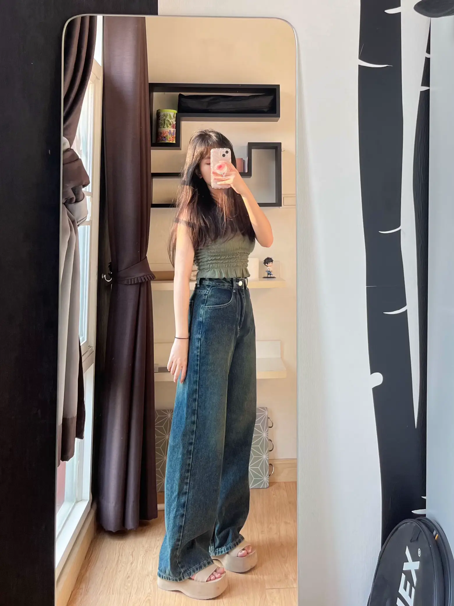 OOTD 150cm(Jeans)𓉸ྀིแต่งตัวฤดูร้อนไปเดินสวนสา🛤️ | แกลเลอรีที่โพสต์โดย Boxofsher 🥨 | Lemon8