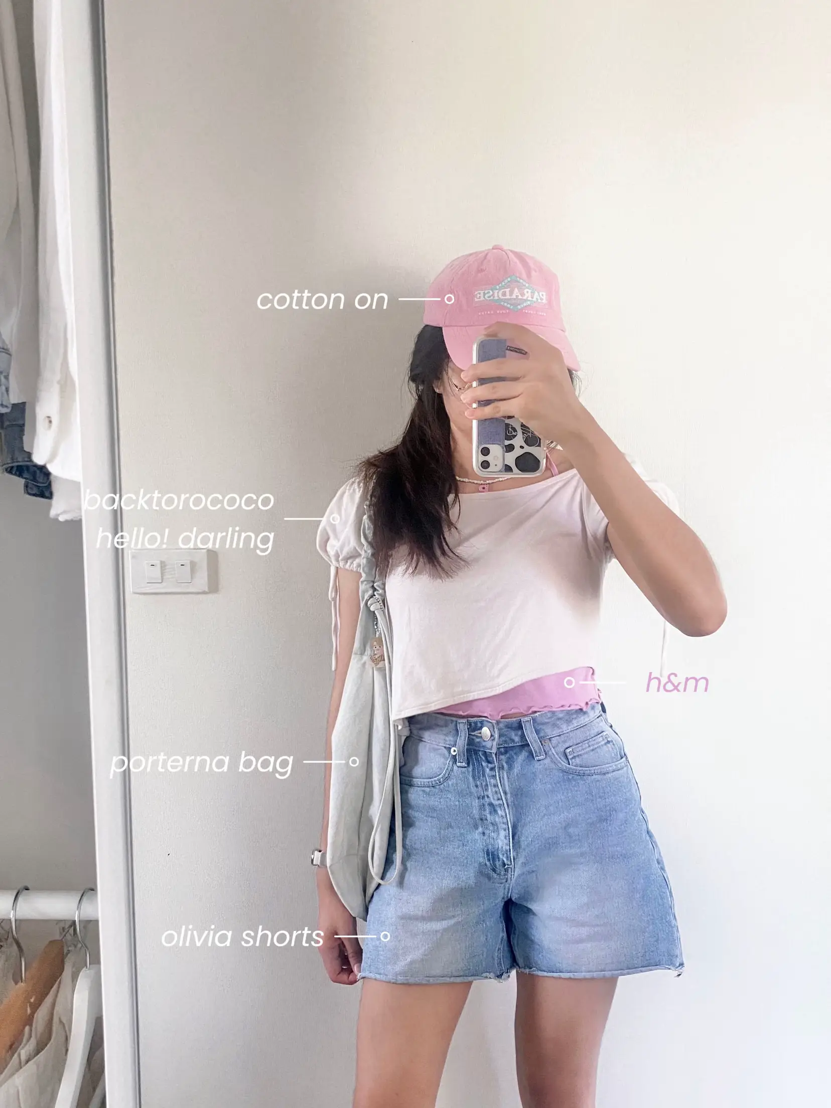 OOTD- P!NK SUMMER🏝🫧 | แกลเลอรีที่โพสต์โดย myminimoolin | Lemon8