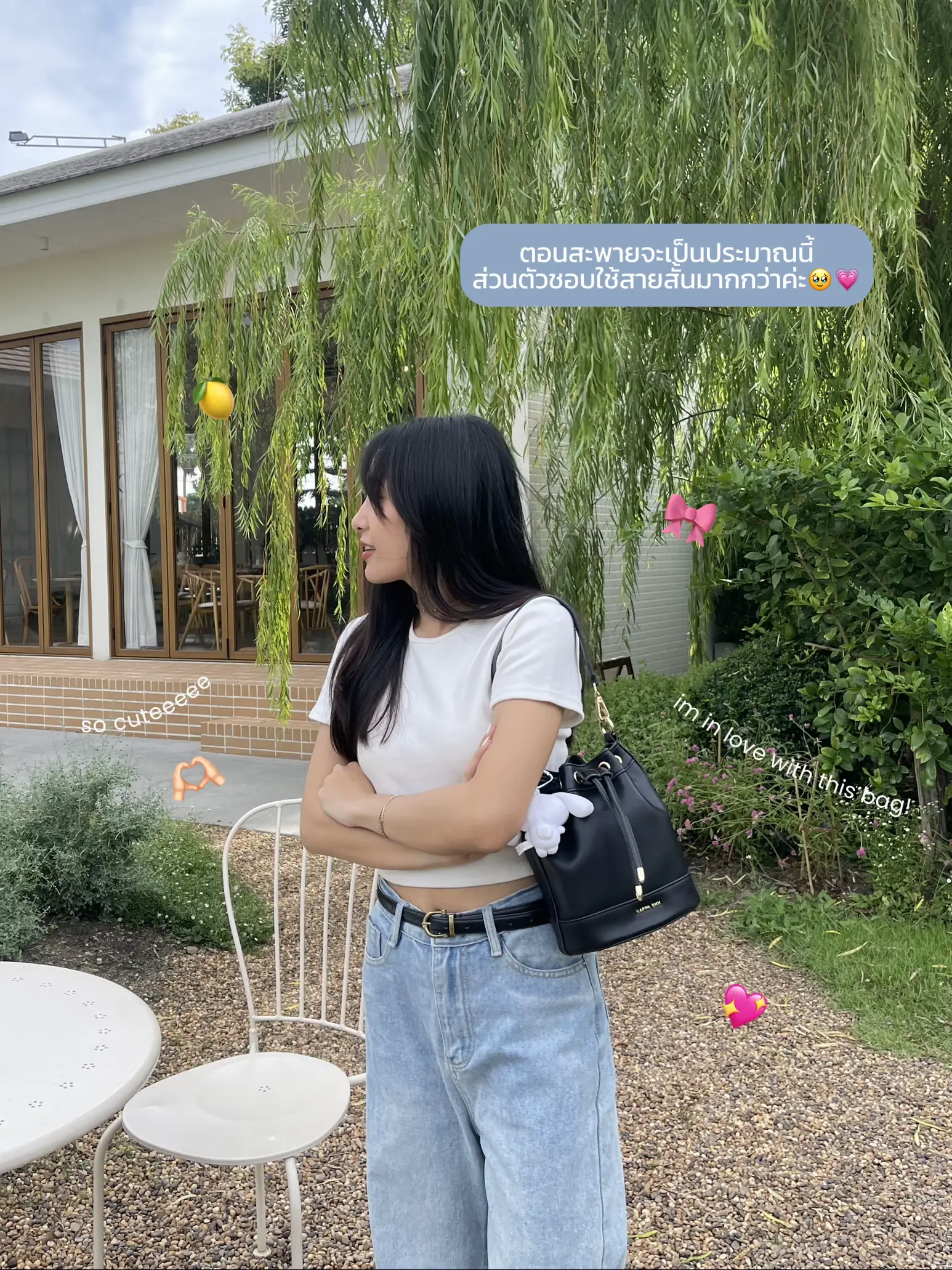 KAPPA.BKK รุ่น Emily น่ารักมากกก! 🖤💖 | แกลเลอรีที่โพสต์โดย mella🌷 | Lemon8