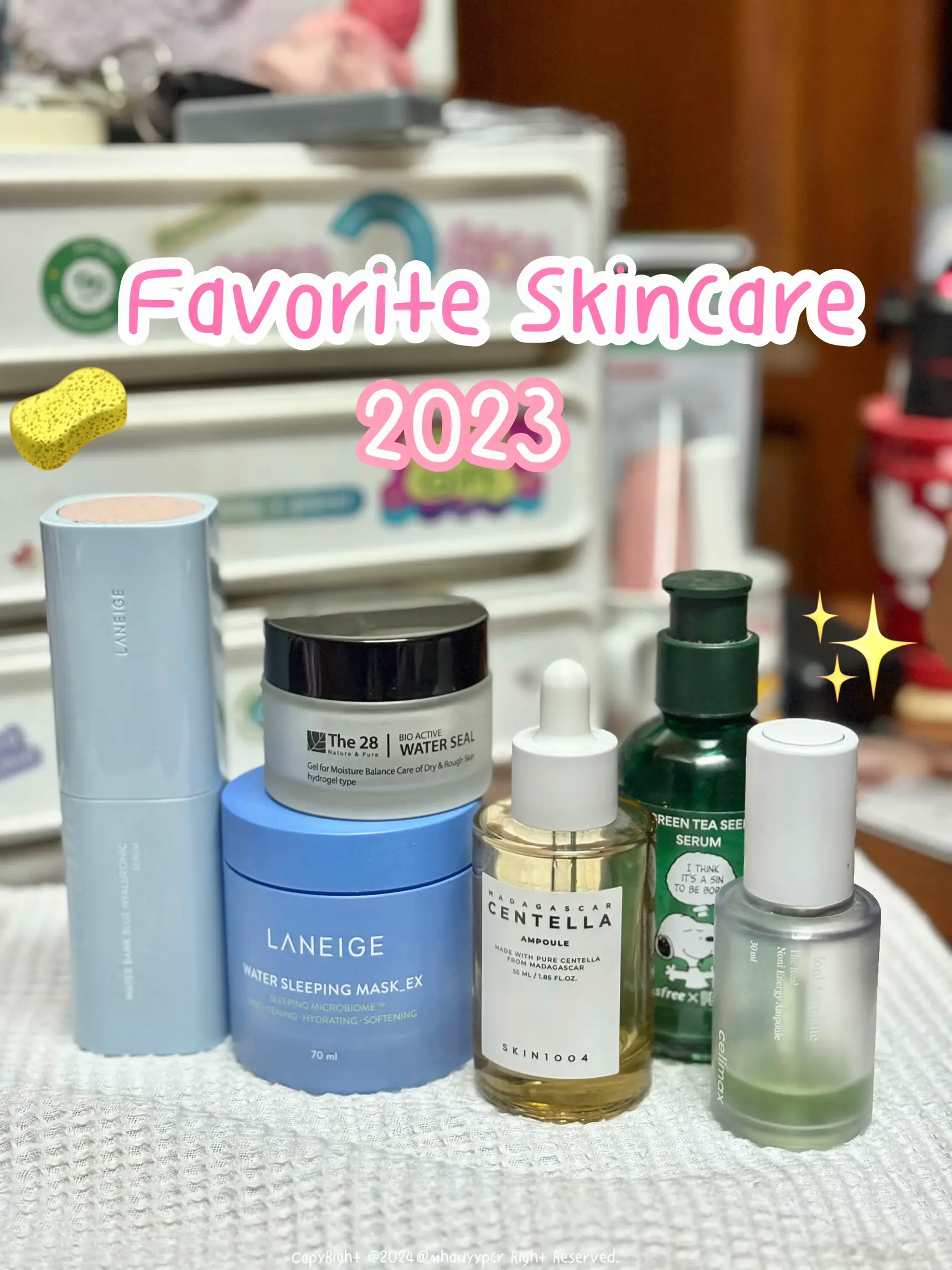 Favorite Skincare 2023 แกลเลอรีที่โพสต์โดย Mhauyypcr Lemon8
