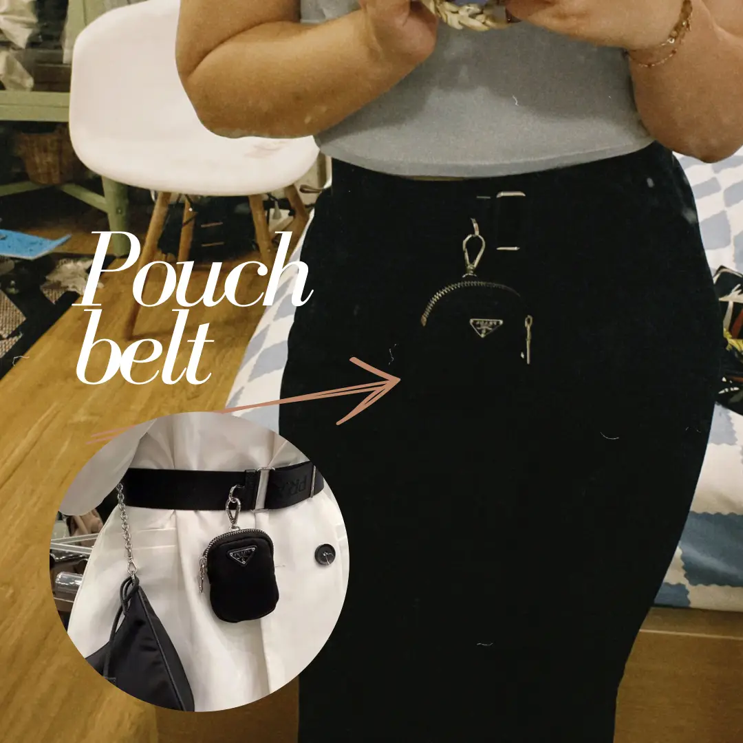 3 ways to DIY Prada Re-Nylon Mini Pouch ด้วยงบ 300฿ | แกลเลอรีที่โพสต์ ...