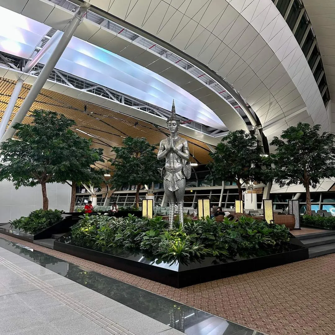 Who went to Korea? New building SAT-1 Suvarnabhumi Airport. Go see ...