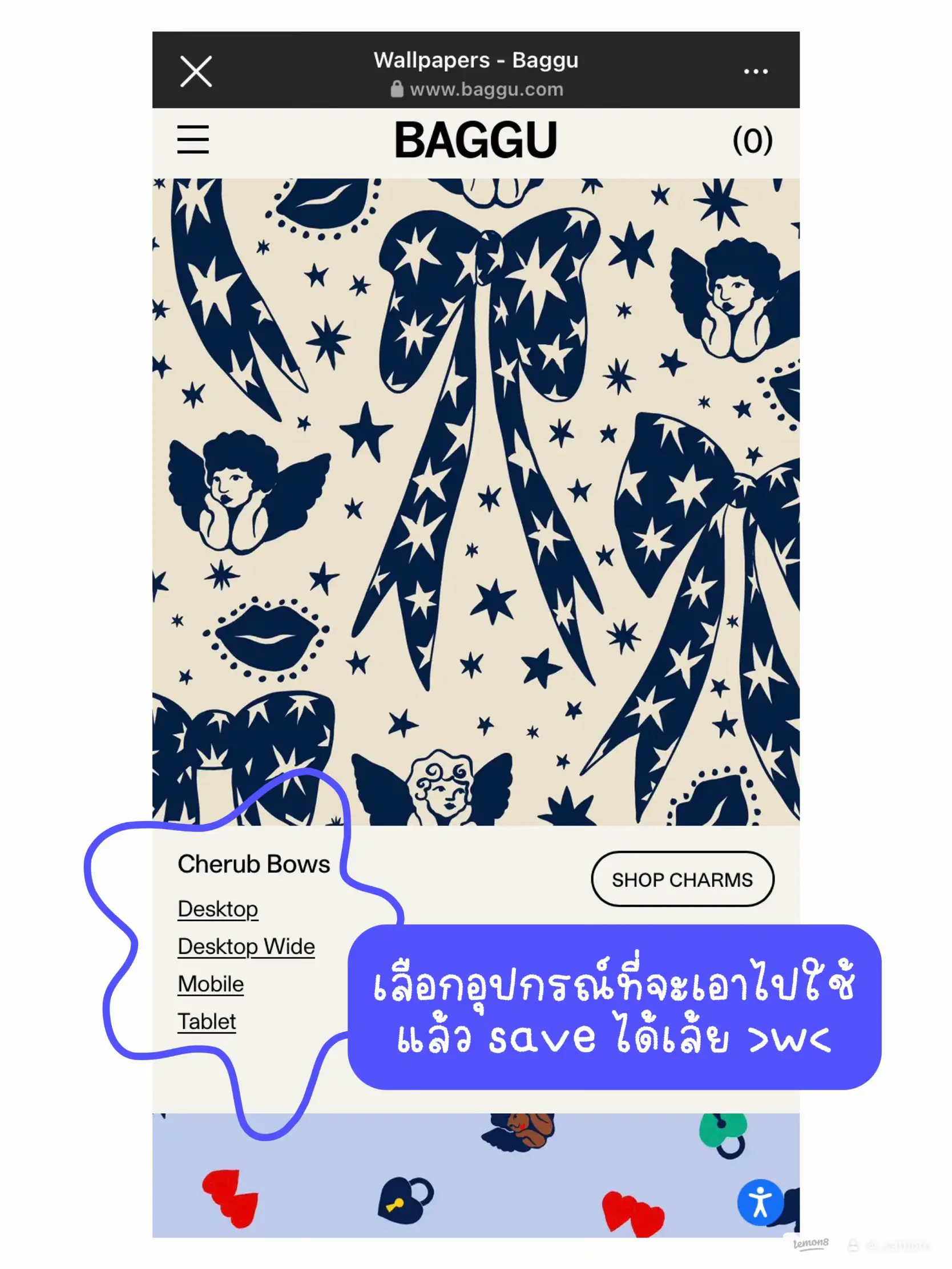 🌈แจก wallpaper จาก baggu ลายเก๋มากกก 🐞 ถูกลิขสิทธิ์ 100% | แกลเลอรีที่โพสต์โดย _Sathorn🍊 | Lemon8