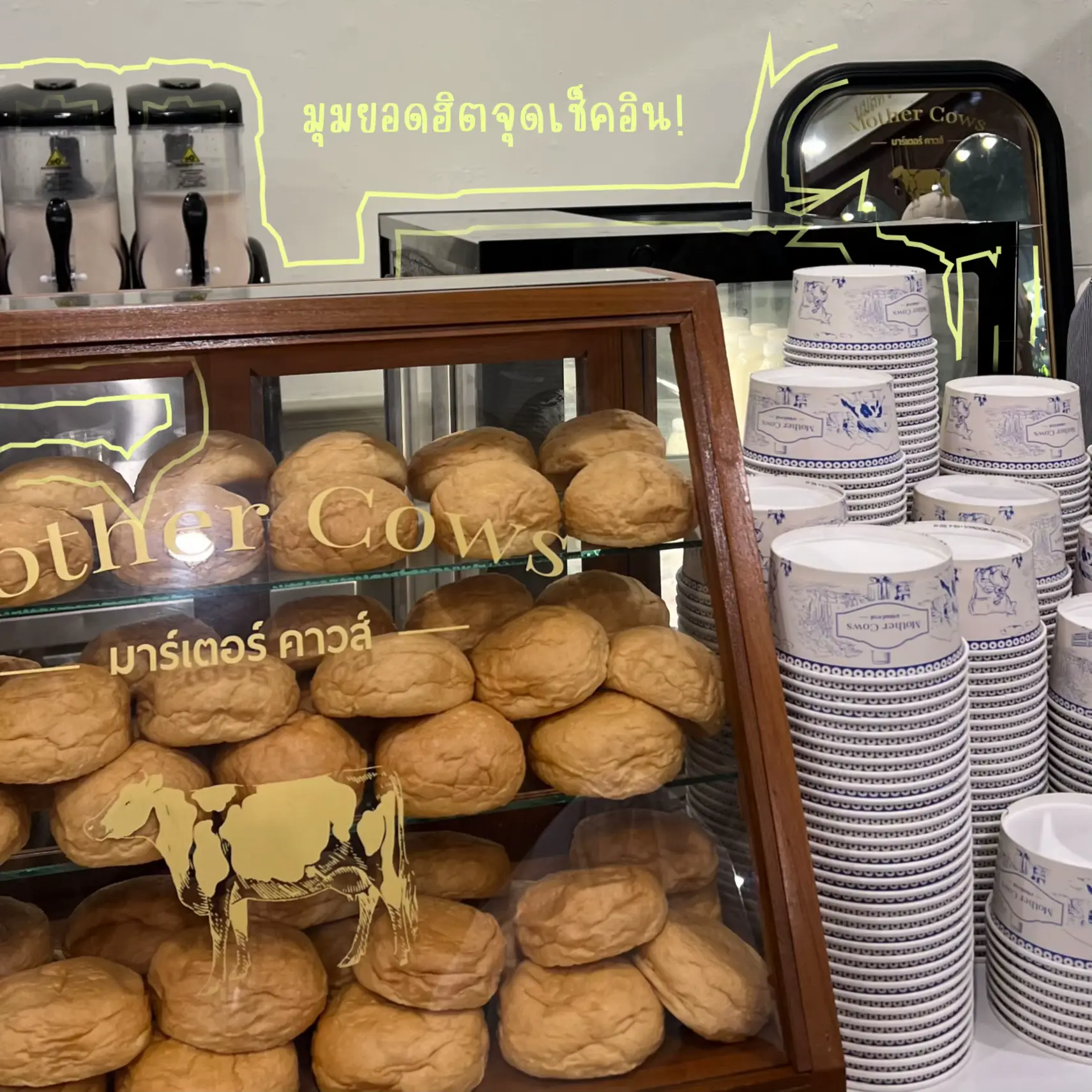 Mother Cows สาขาบรรทัดทอง | แกลเลอรีที่โพสต์โดย 🎀 | Lemon8