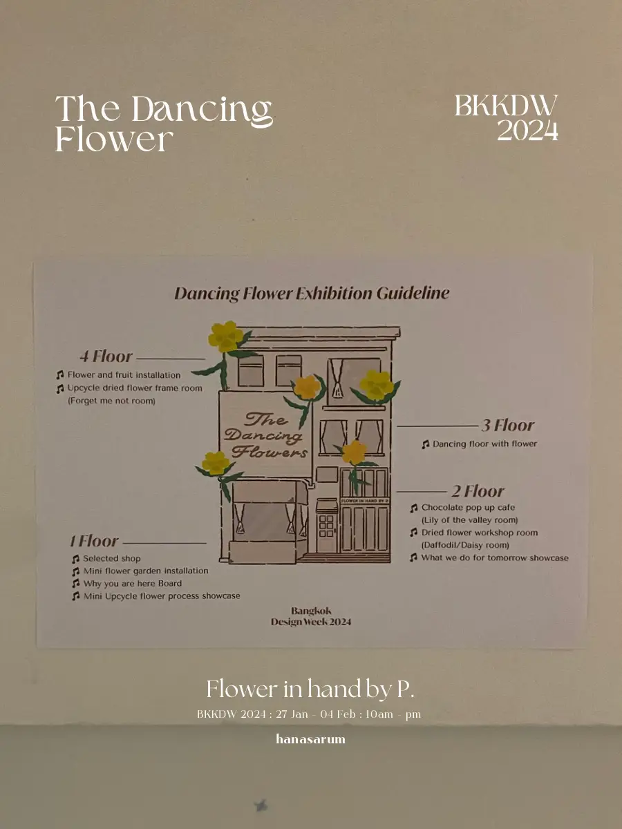 The Dancing Flower Exhibition:นิทรรศการดอกไม้เต้นรำ 💐 | แกลเลอรีที่ ...