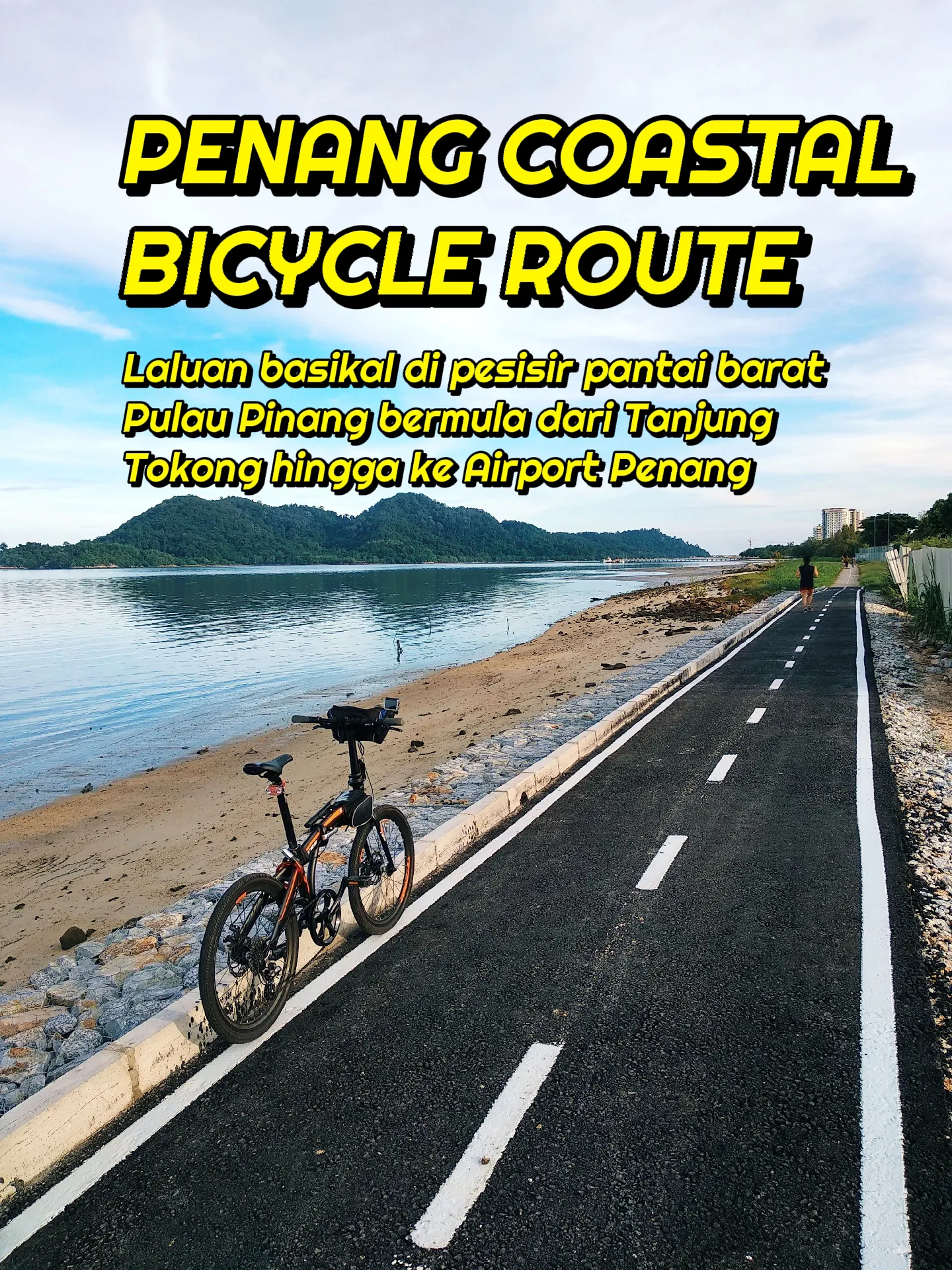Sewa Basikal RM5 Sehari Ronda Pantai di Penang? 🚲 | Galeri disiarkan oleh Hazwan Hafiz | Lemon8