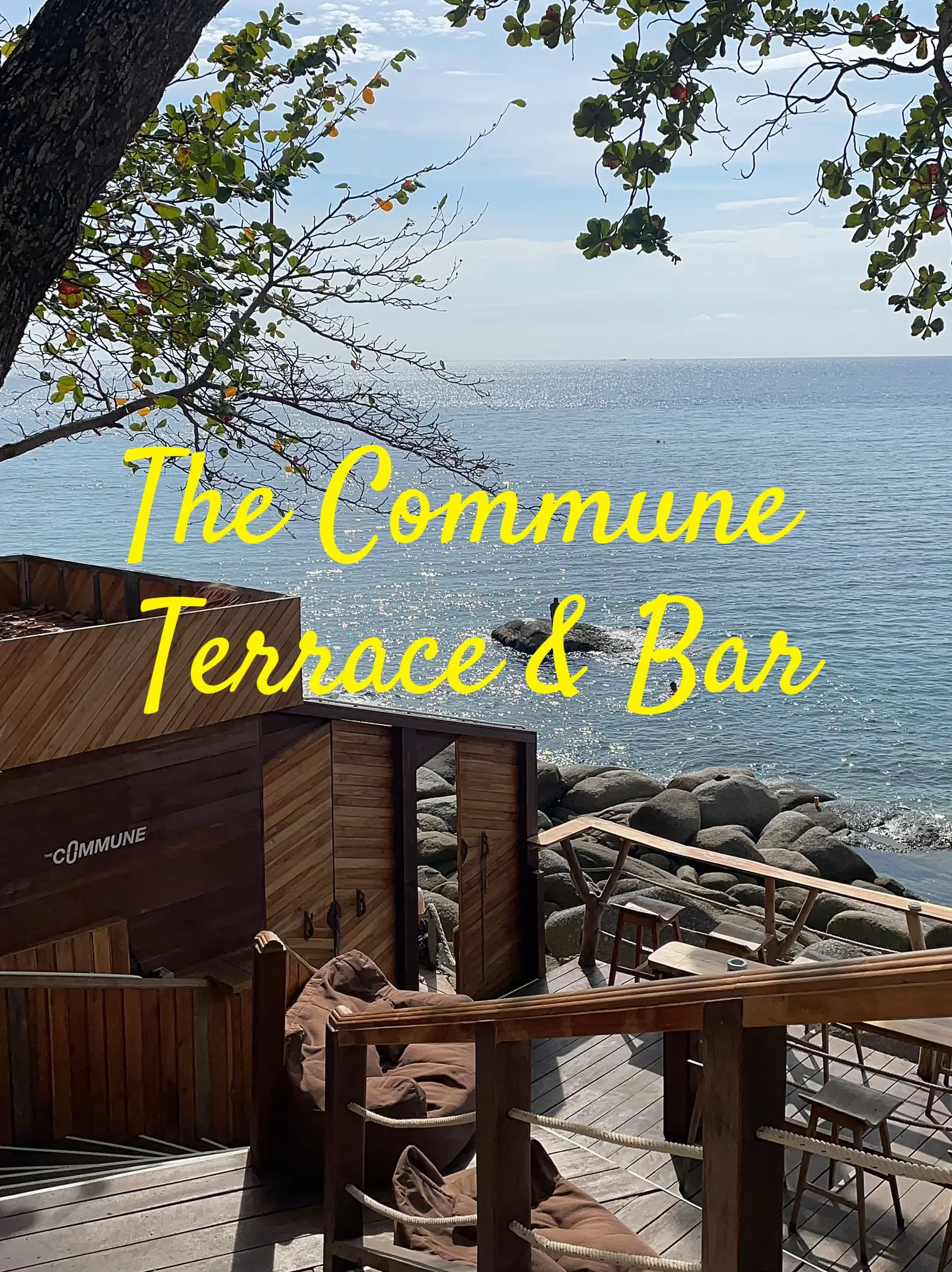 คาเฟ่เปิดใหม่ feeling good The Commune Terrace & Bar | แกลเลอรีที่โพสต์ ...