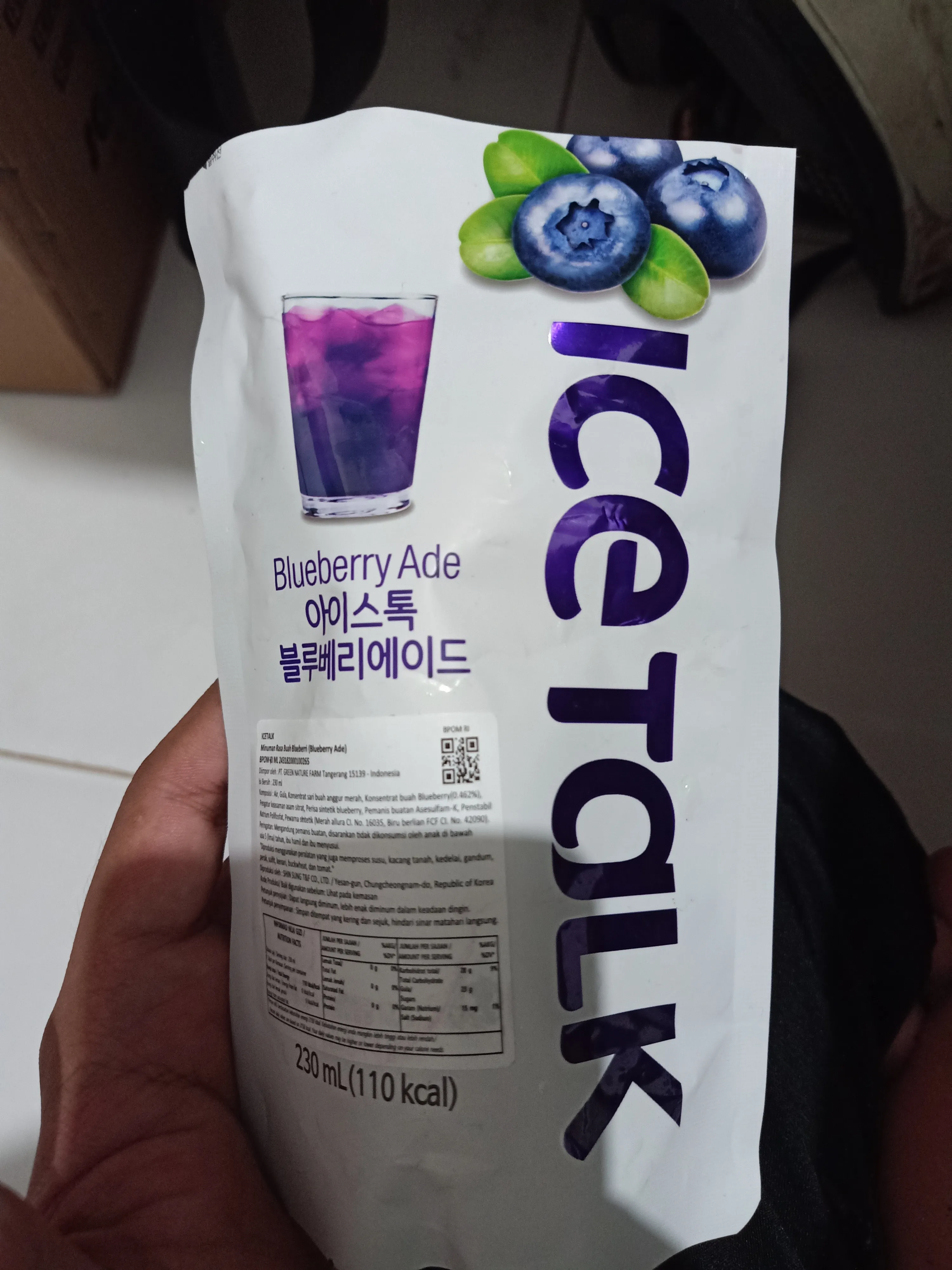 Ice Talk Korean Viral Drink(Ice Cup) K3Mart | Galeri diposting oleh ...
