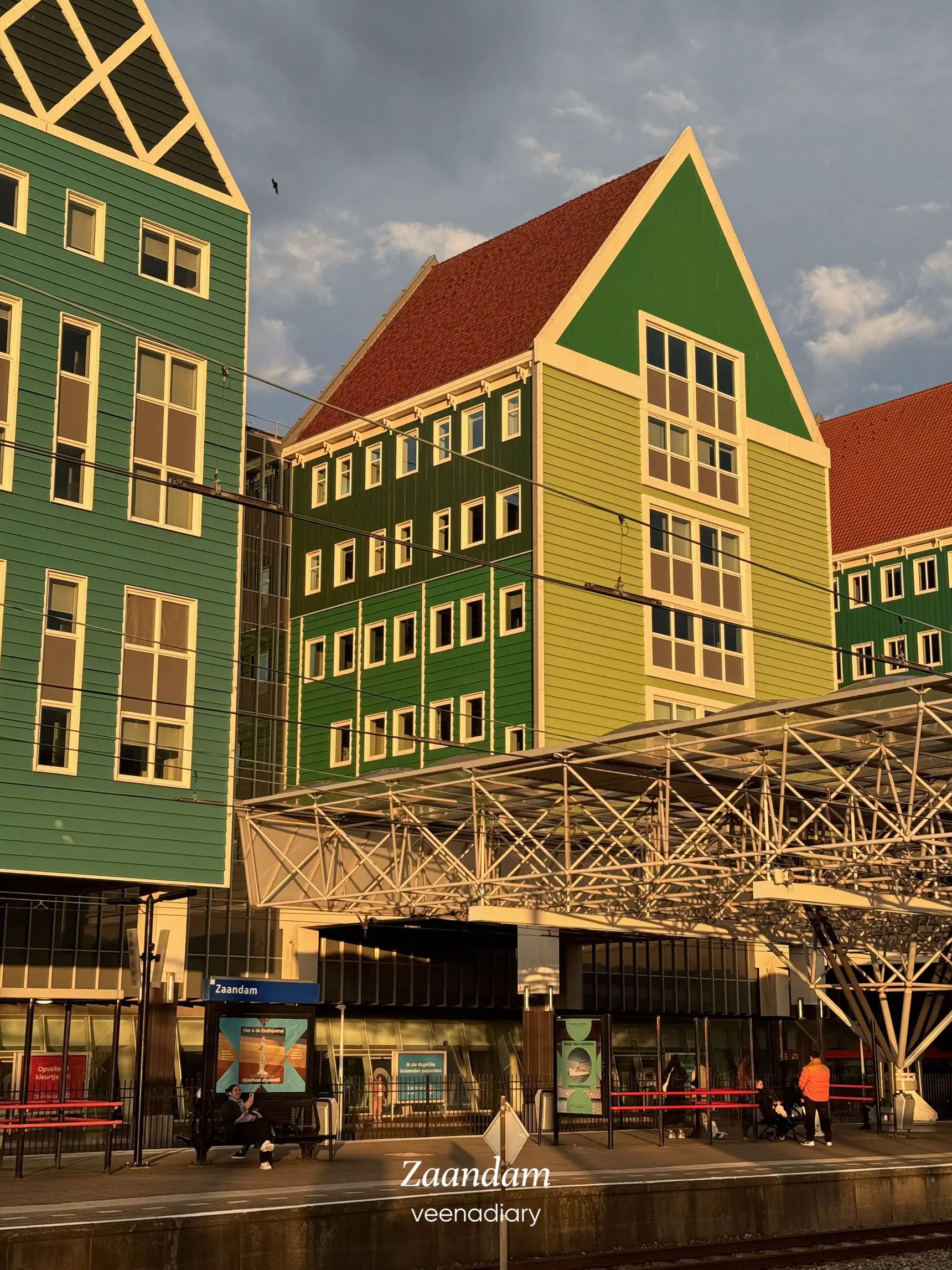 🇳🇱 Zaandam | ซานดัม บ้านเมืองตึกสวยแปลกตาไม่เหมือนใคร | แกลเลอรีที่ ...