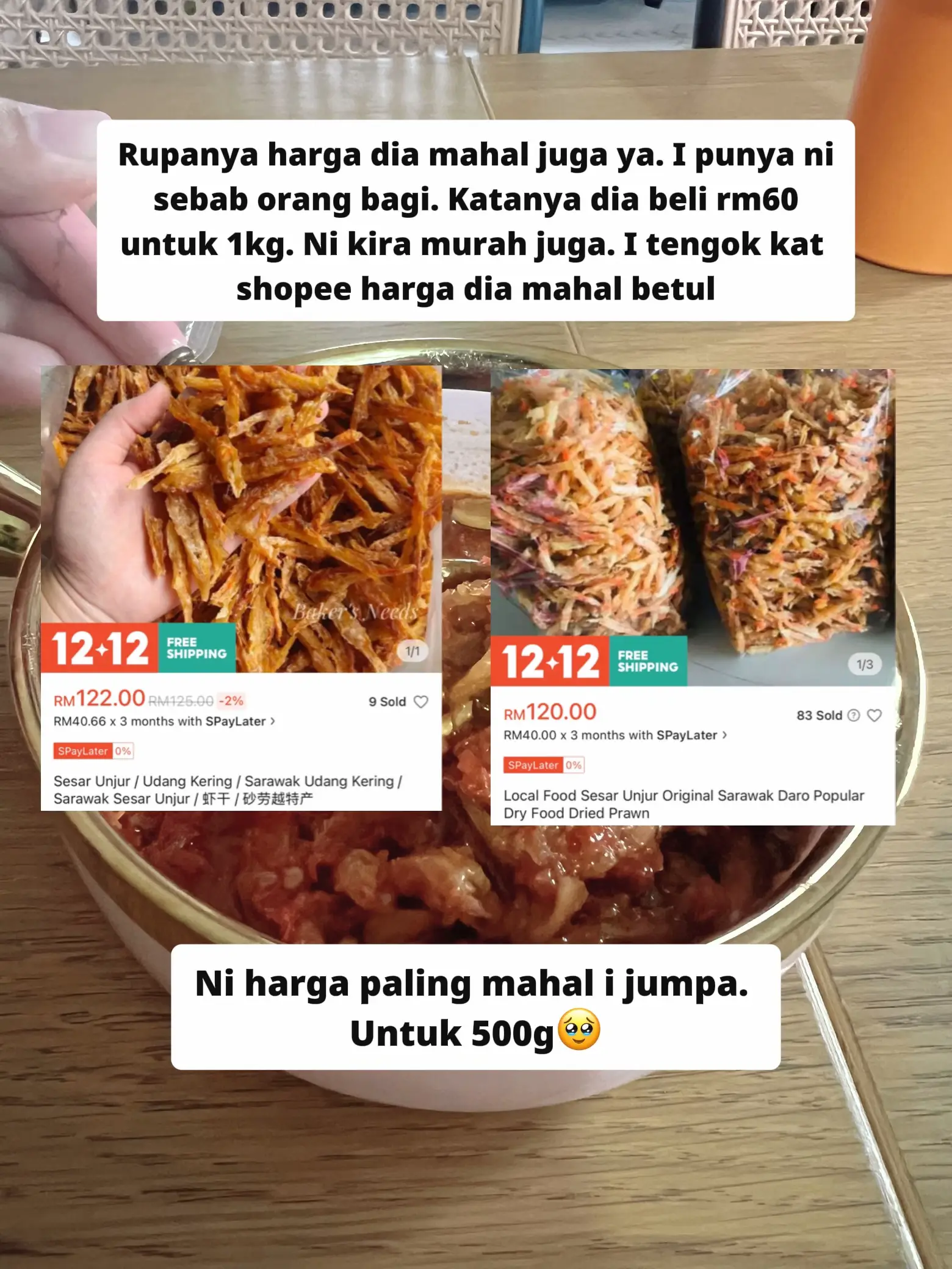Rm120 ole-ole mahal dari Sarawak!😳 | Galeri disiarkan oleh Aien ...