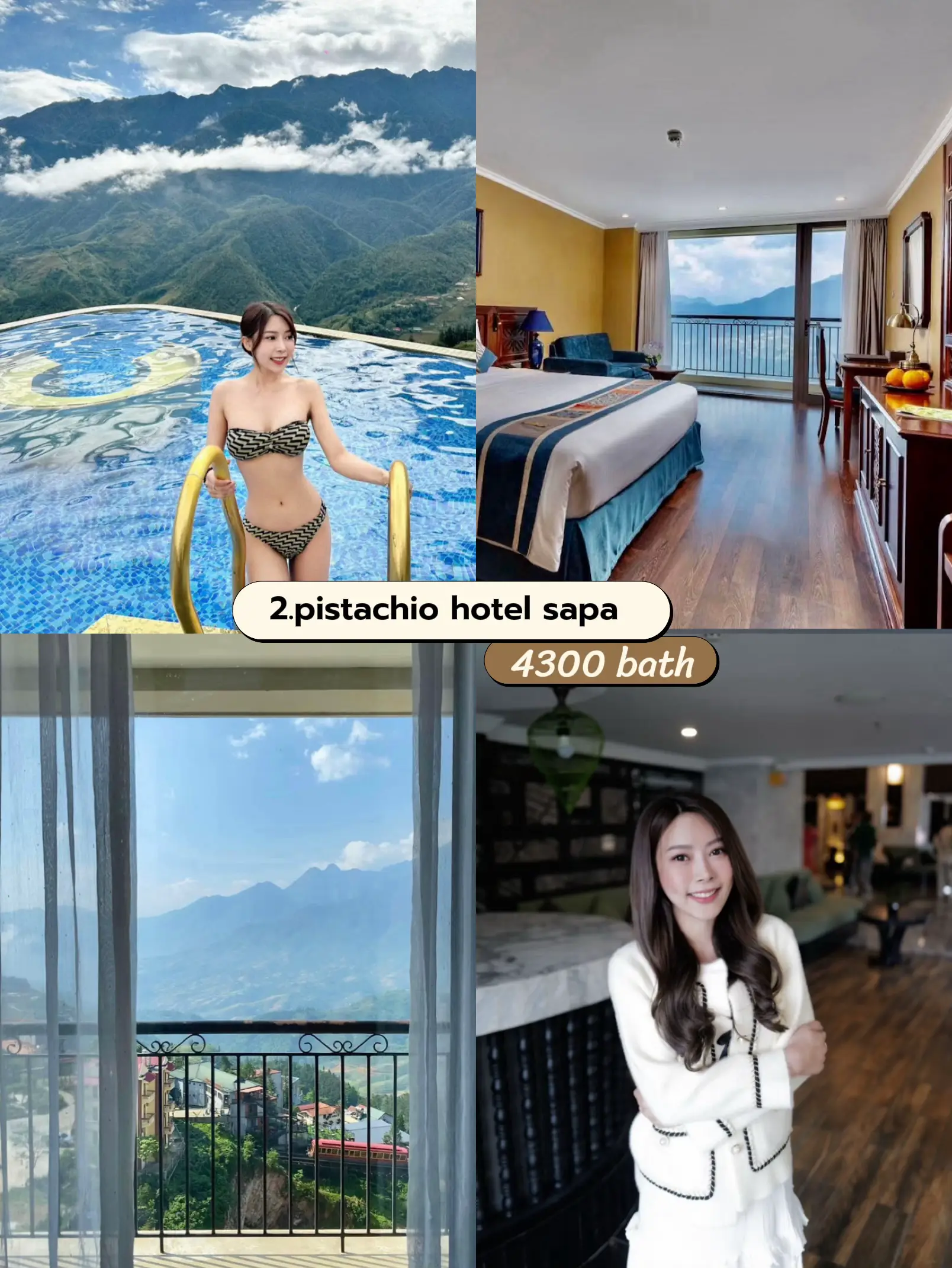 📍แจกพิกัด 4 โรงแรมวิวหลักล้าน SAPA เวียดนามเหนือ | แกลเลอรีที่โพสต์โดย Tangmo | Lemon8