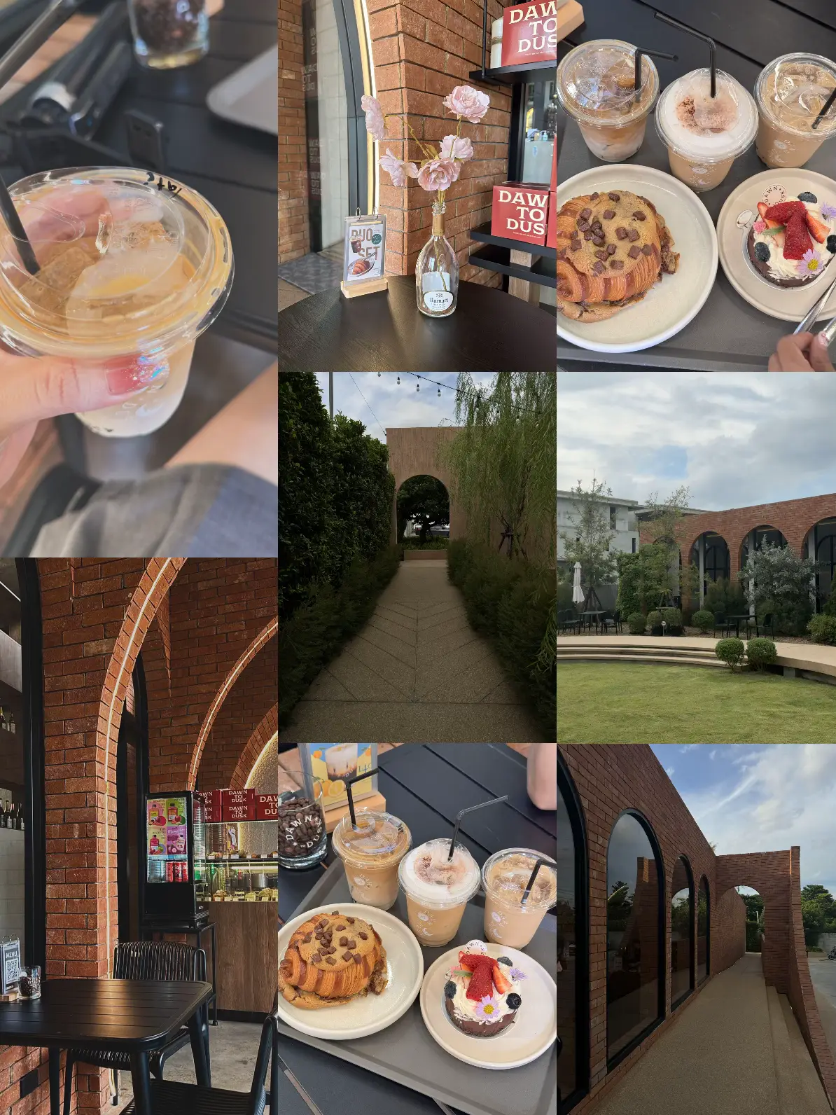 คาเฟ่ย่านกรุงเทพกรีฑา DAWN TODUSK📌 | แกลเลอรีที่โพสต์โดย pimploy | Lemon8