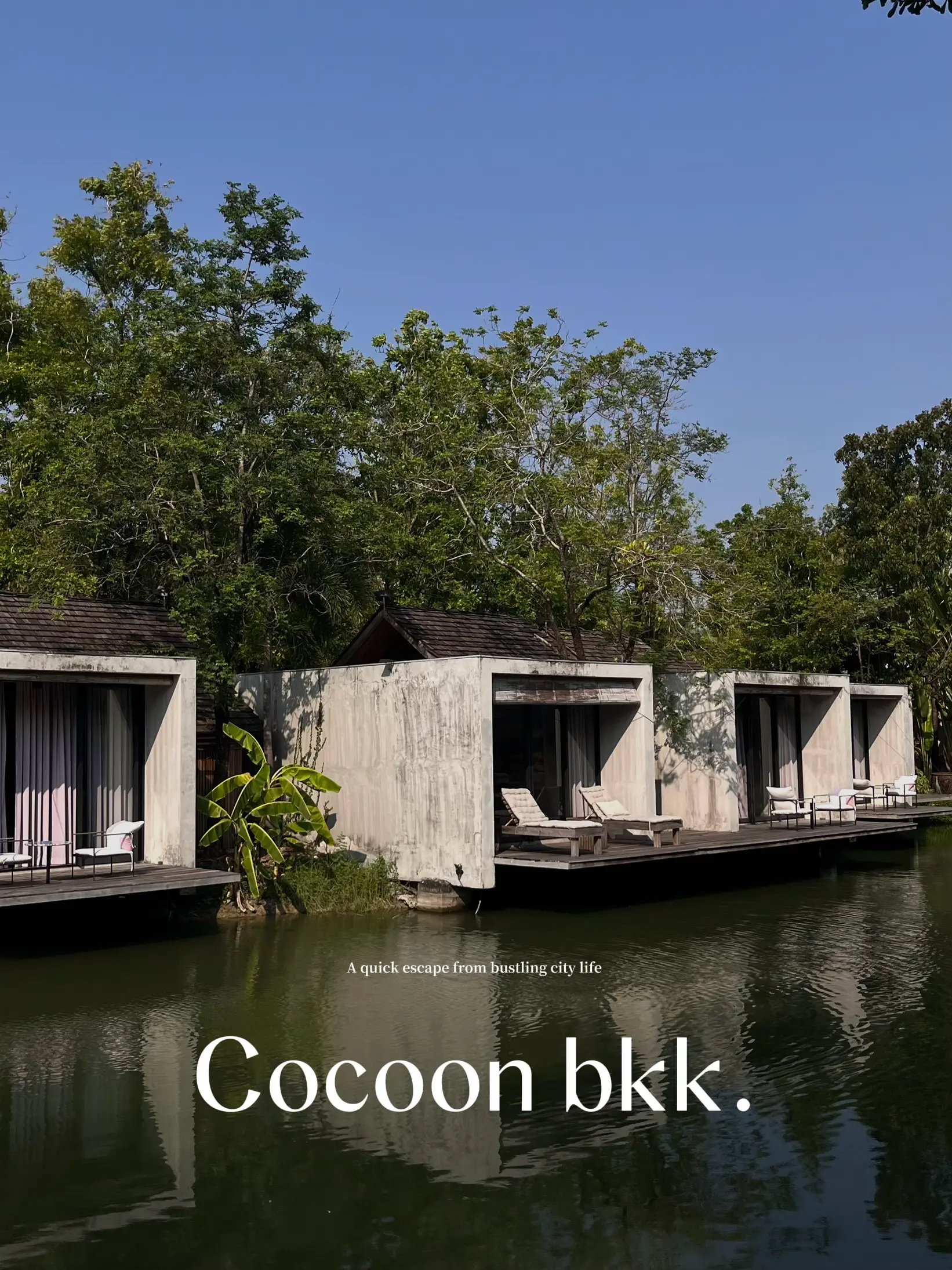 QUICK ESCAPE | COCOON BKK🌳🛖 | แกลเลอรีที่โพสต์โดย 모디: M O D | Lemon8