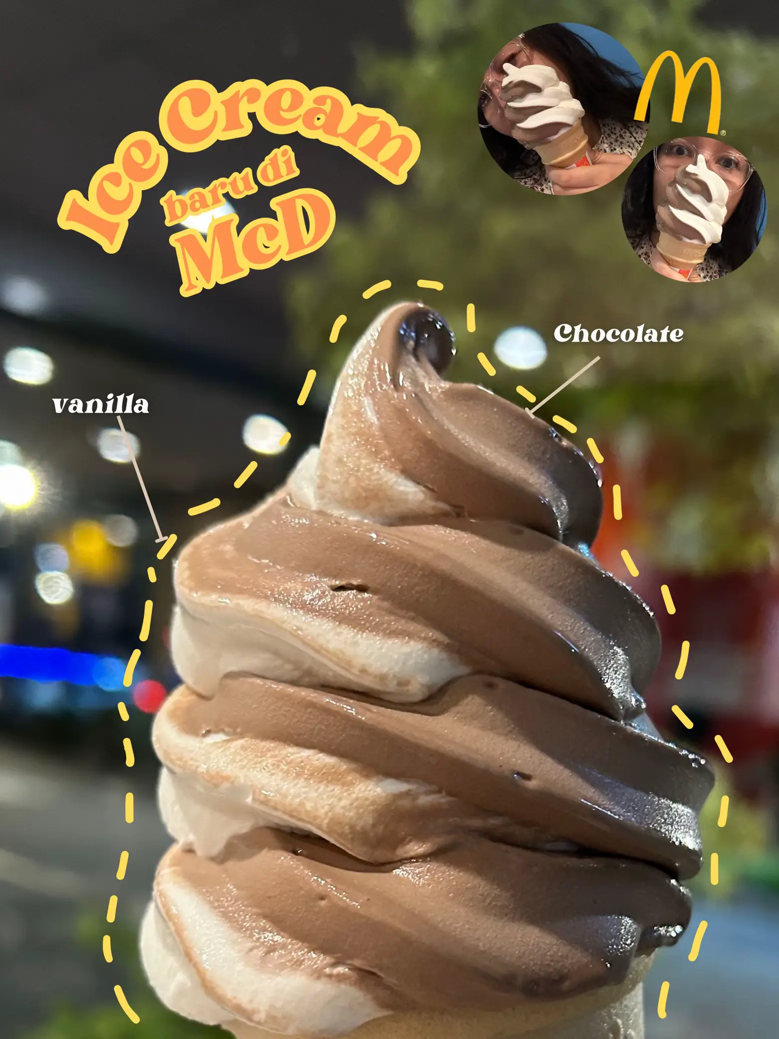 ICE CREAM BARU DI MCD ENAK GAKSIH? | Galeri diposting oleh Tania | Lemon8