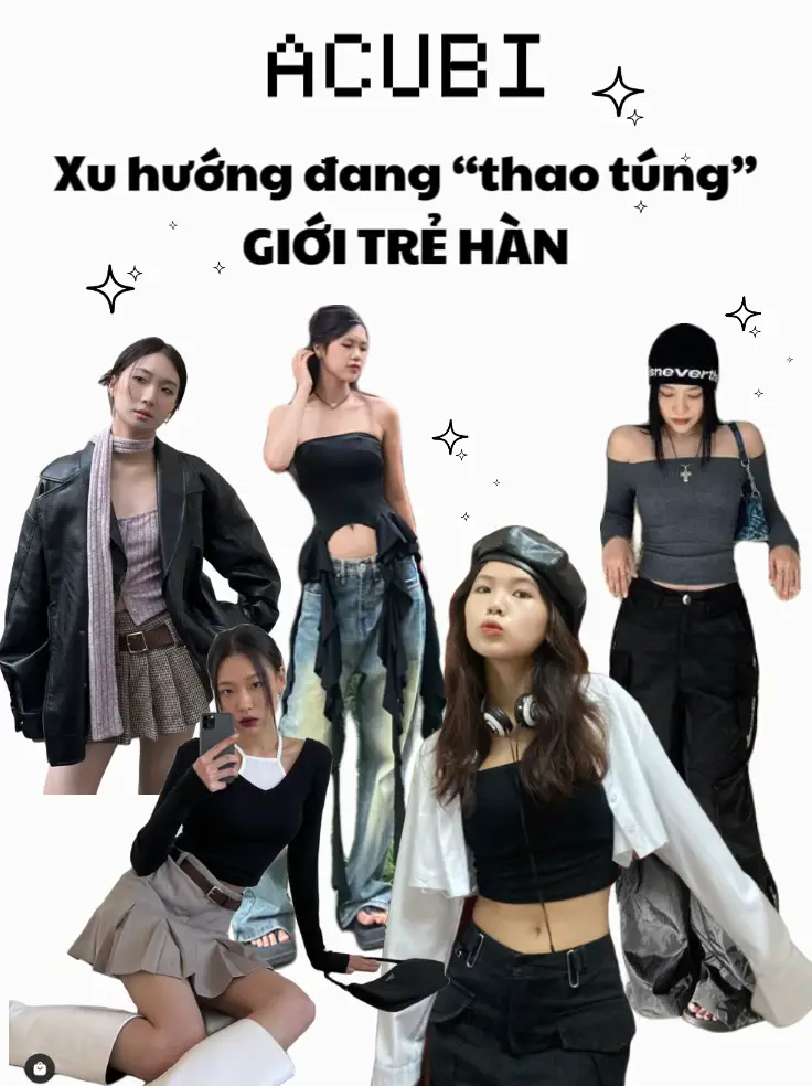 Phong cách ACUBI khiến giới trẻ Hàn phát sốt 🇰🇷 | Bộ sưu tập do Đinh ...