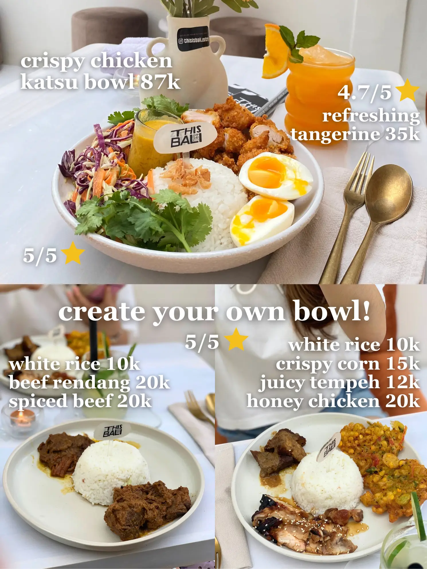 New aesthetic resto di Jalan Gootama, Ubud😍 | Gallery posted by ...