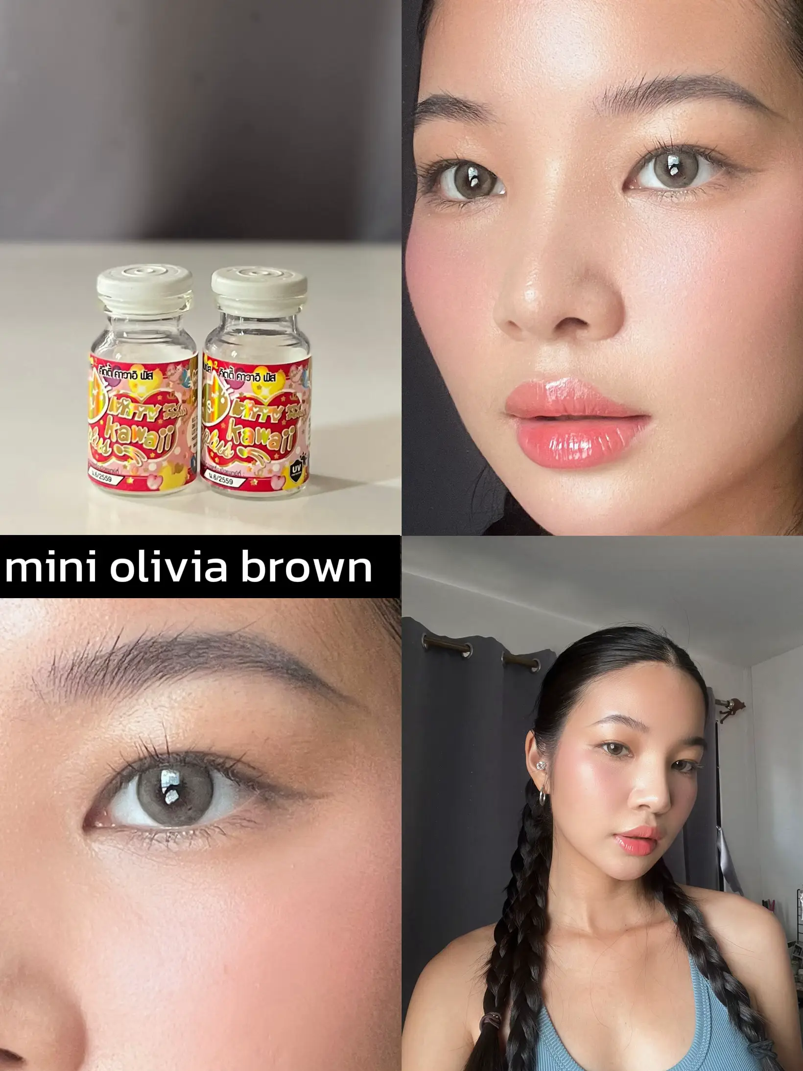 รวม 6 คอนแทคเลนส์ตาสวย นัว หลักสิบ | มีค่าสายตาทุกคู่ | แกลเลอรีที่โพสต์โดย คำหมากพลู | Lemon8