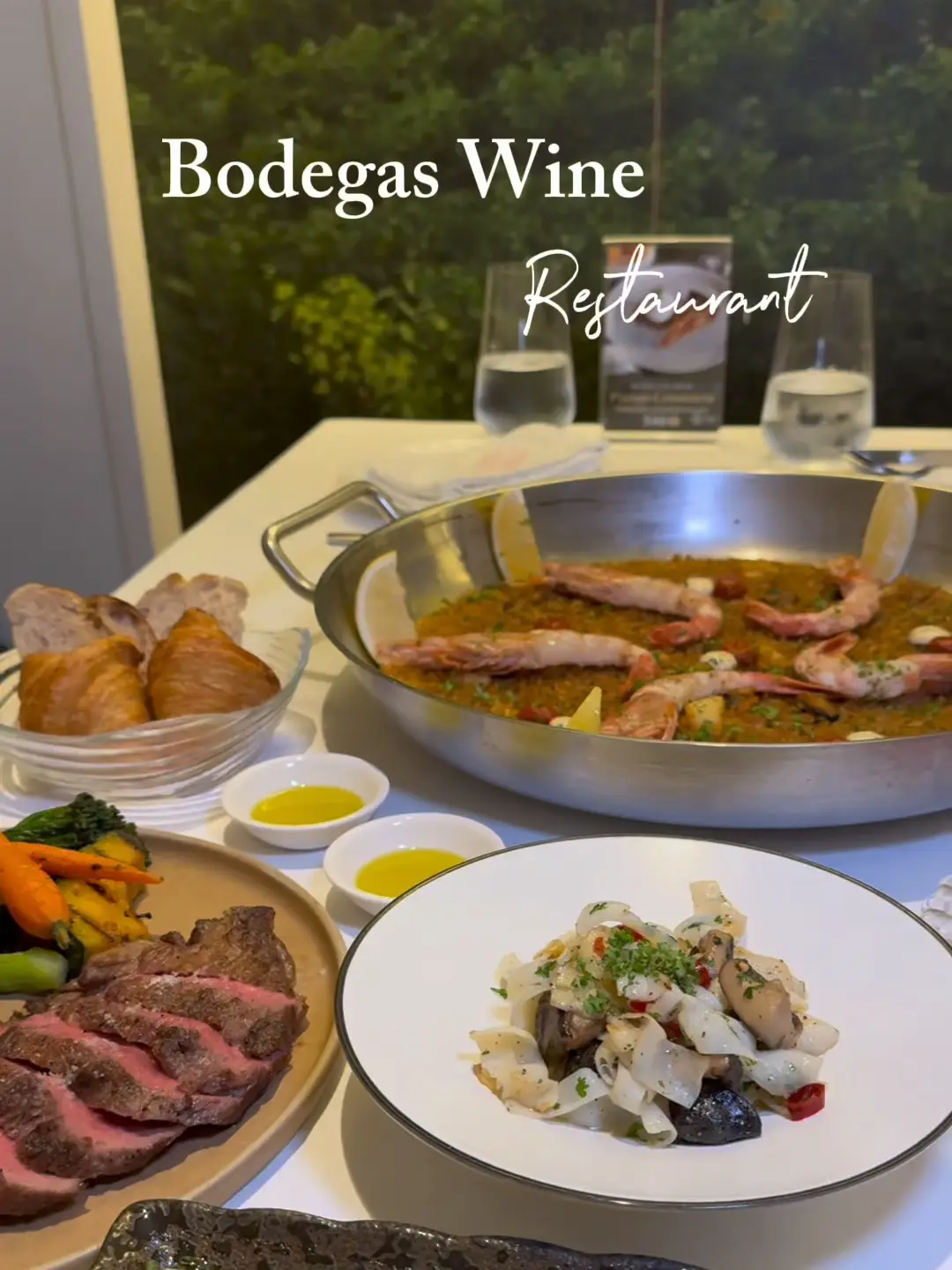 Bodegas Wine Bar อาหารสเปนแบบ Casual Dining 🥘🇪🇸 | วิดีโอที่เผยแพร่โดย การกินของนีน่า | Lemon8