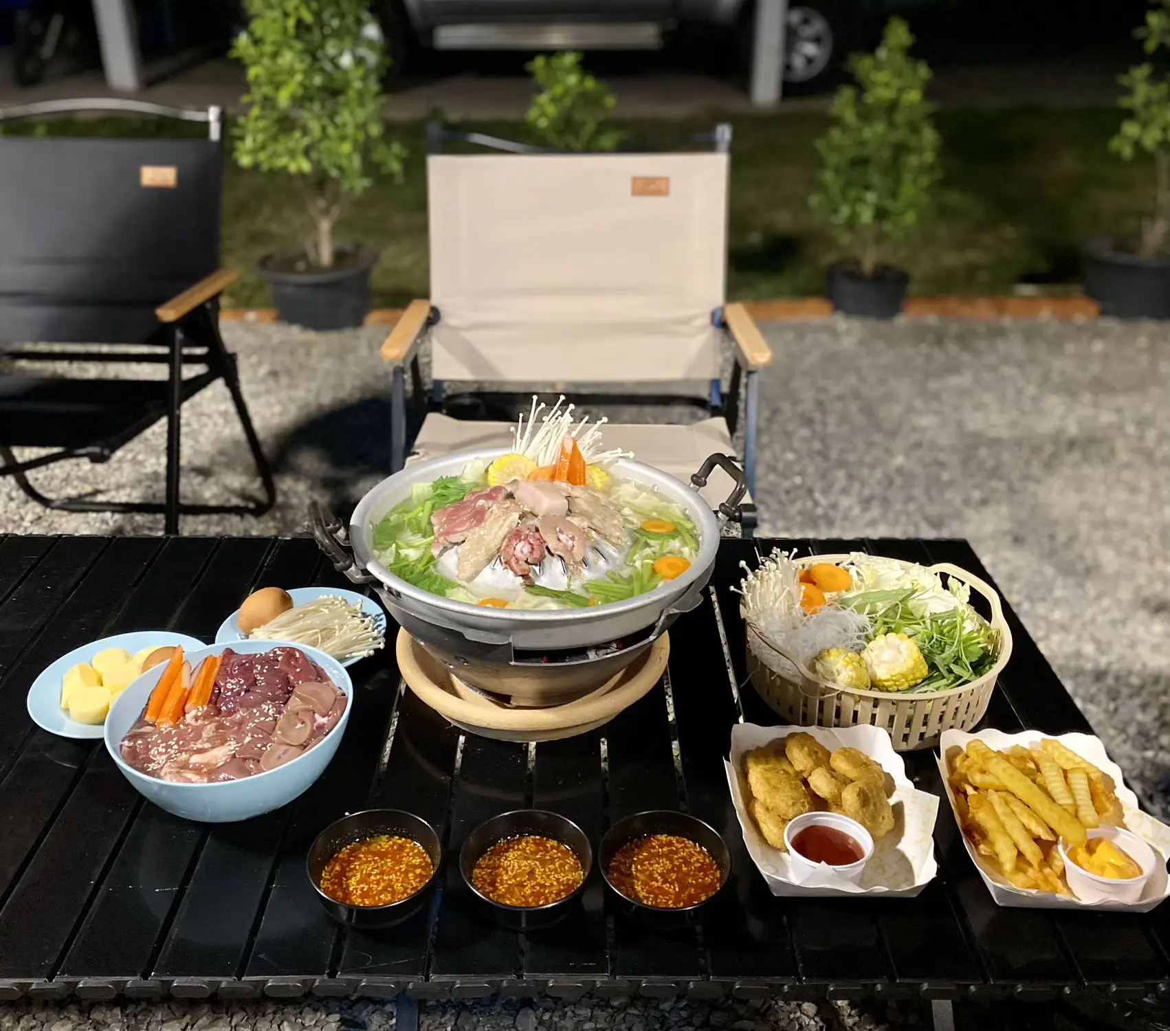 แคมป์ปิ้งหมูกระทะ | แกลเลอรีที่โพสต์โดย Kan Kantima | Lemon8