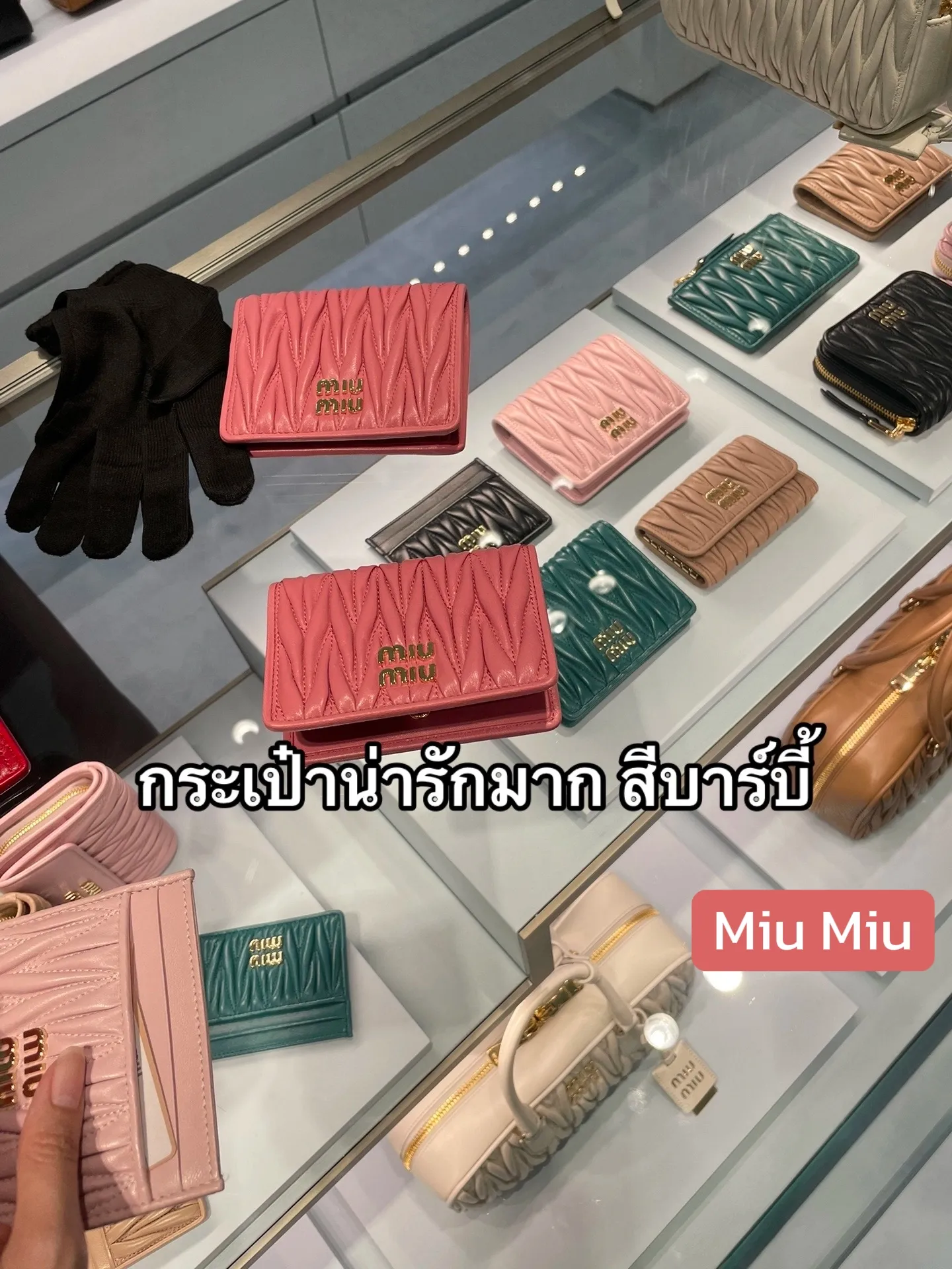 MiuMiu card holder บน หรือ ล่าง ดี? | แกลเลอรีที่โพสต์โดย Natt | Lemon8