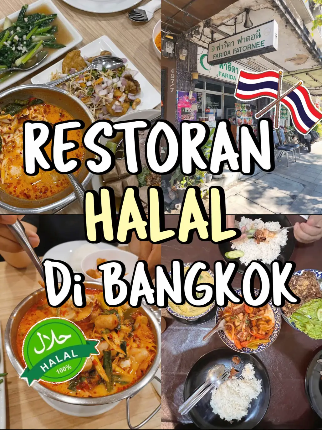 REKOMENDASI MAKAN ENAK DI RESTORAN HALAL BANGKOK | Galeri diposting ...