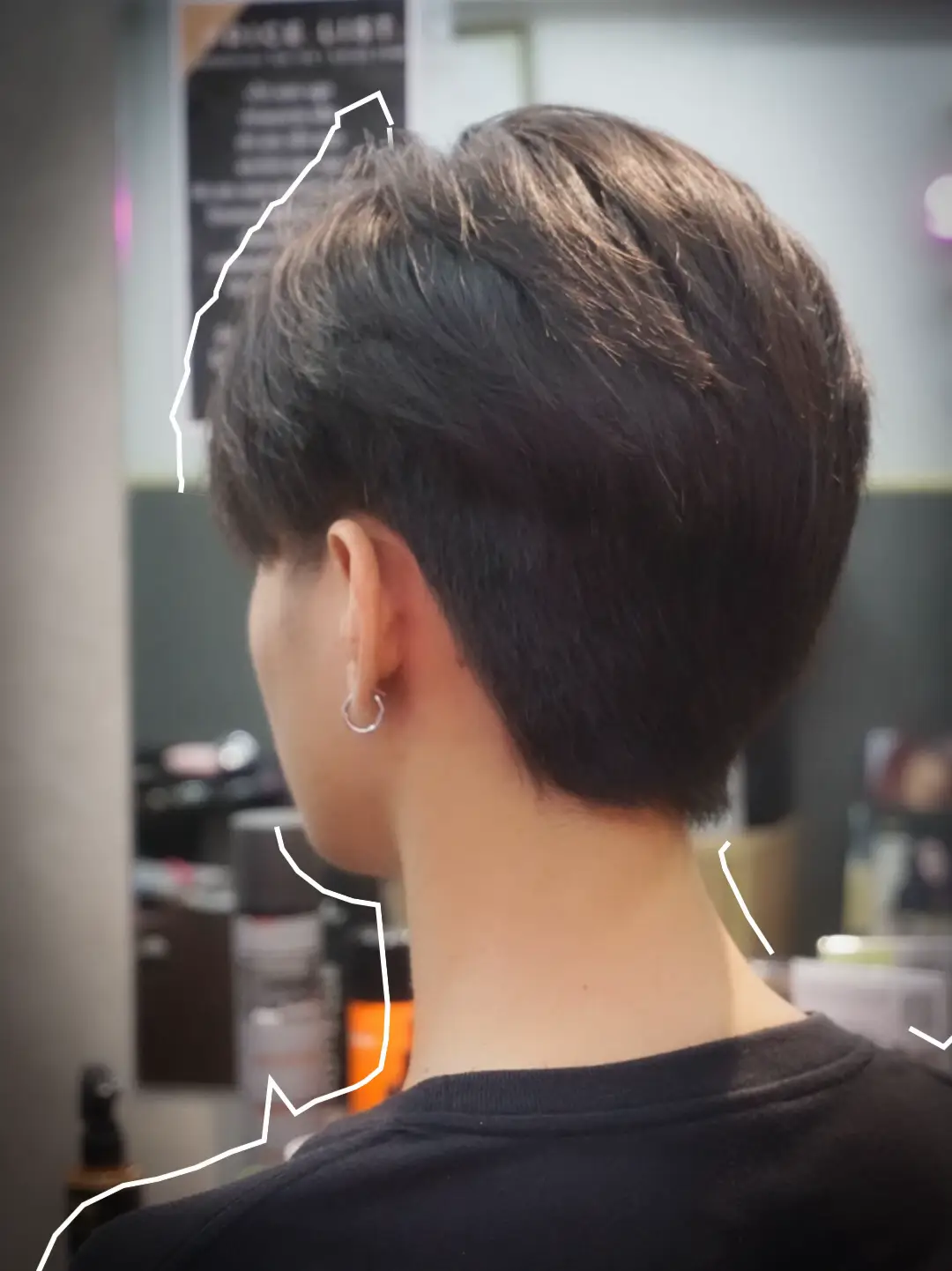 Comma X Short mullet 🐺🇰🇷 | แกลเลอรีที่โพสต์โดย Pit Studio hair | Lemon8