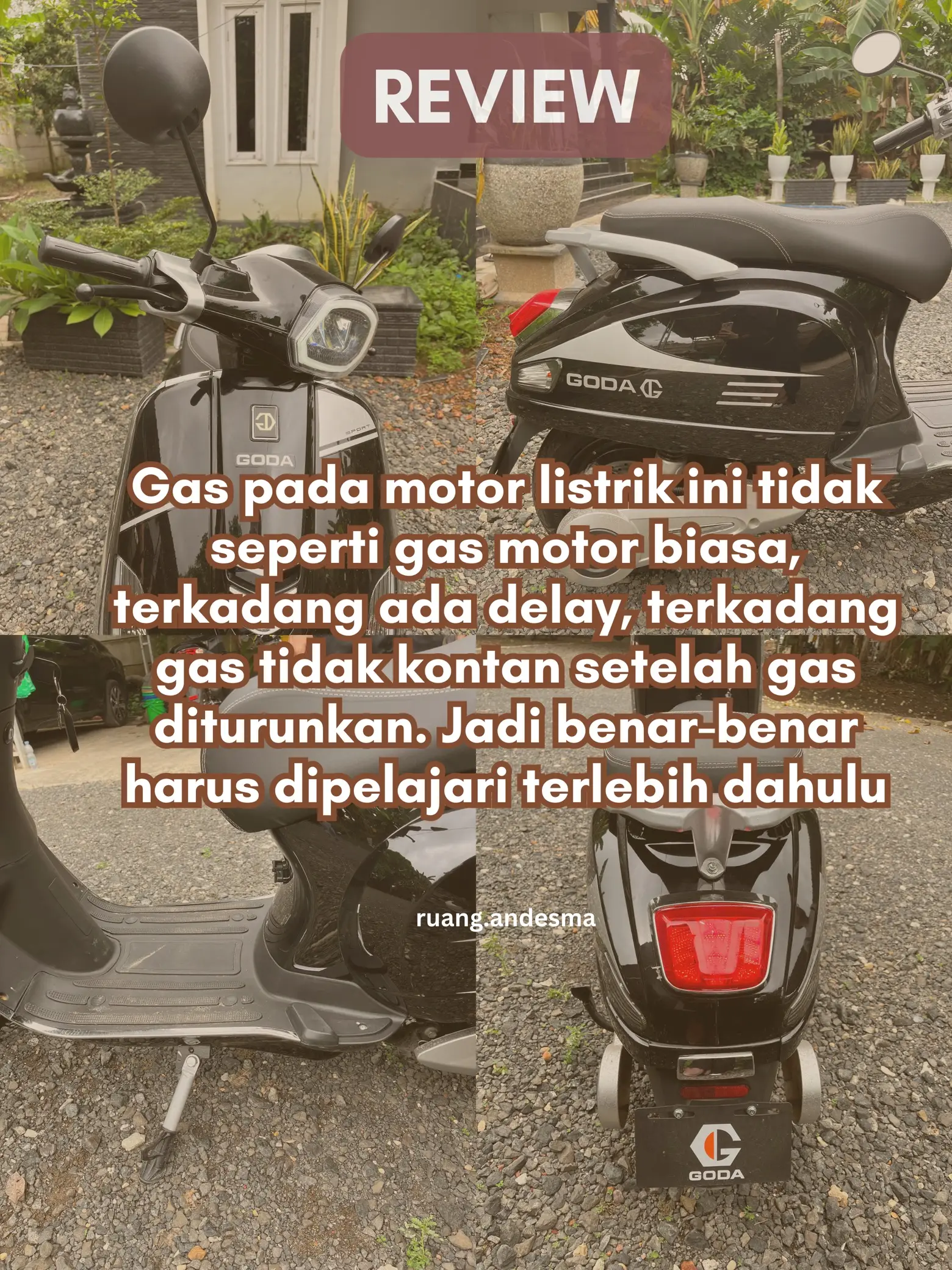 Review motor listrik, desainnya vintage estetik! | Galeri diposting ...