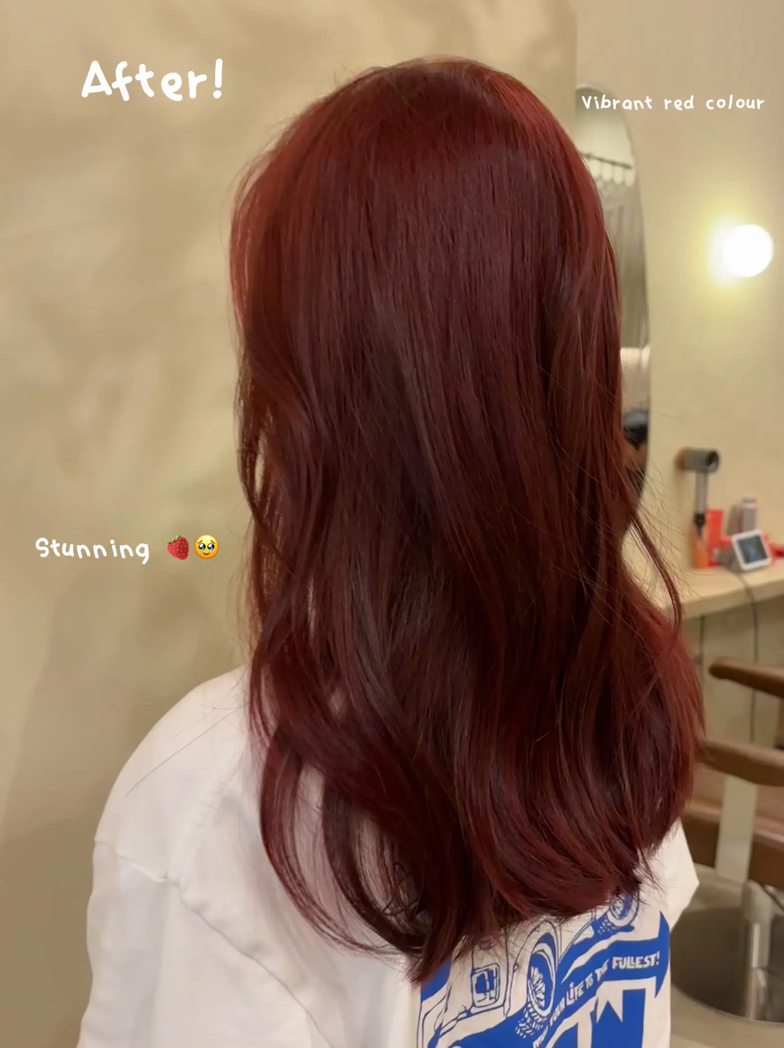 HOW I ACHIEVE THIS STUNNING BLEACH-LESS RED HAIR🍓 | Gallery posted by ...
