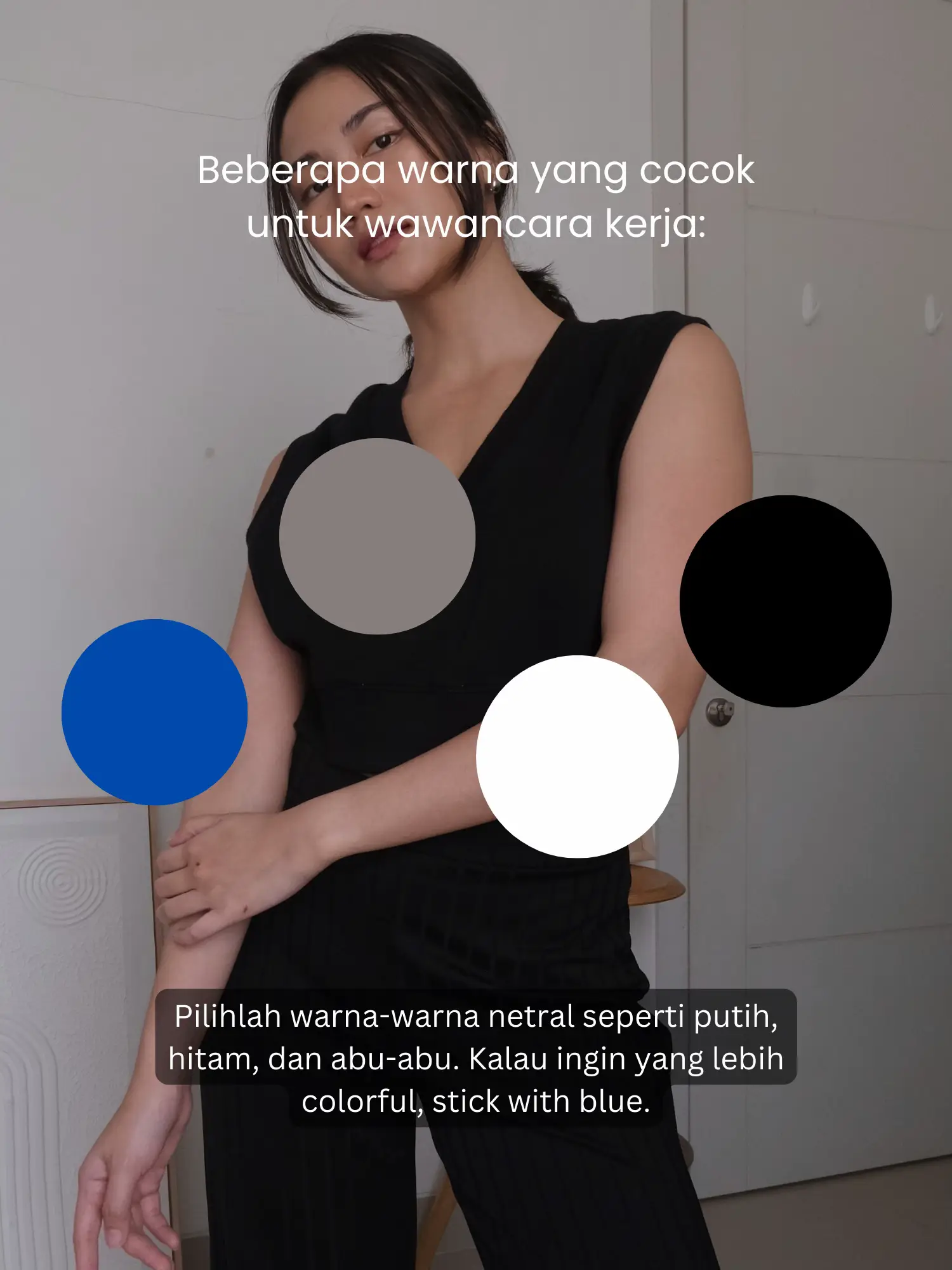 ‼️WARNA YG DIHINDARI SAAT INTERVIEW KERJA‼️ | Galeri diposting oleh Amanda Belina | Lemon8