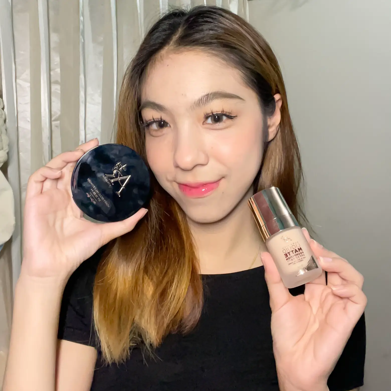 แป้งพัพ+รองพื้นผิวฉ่ำ ติดทน | แกลเลอรีที่โพสต์โดย Ma Review Kann🫧 | Lemon8