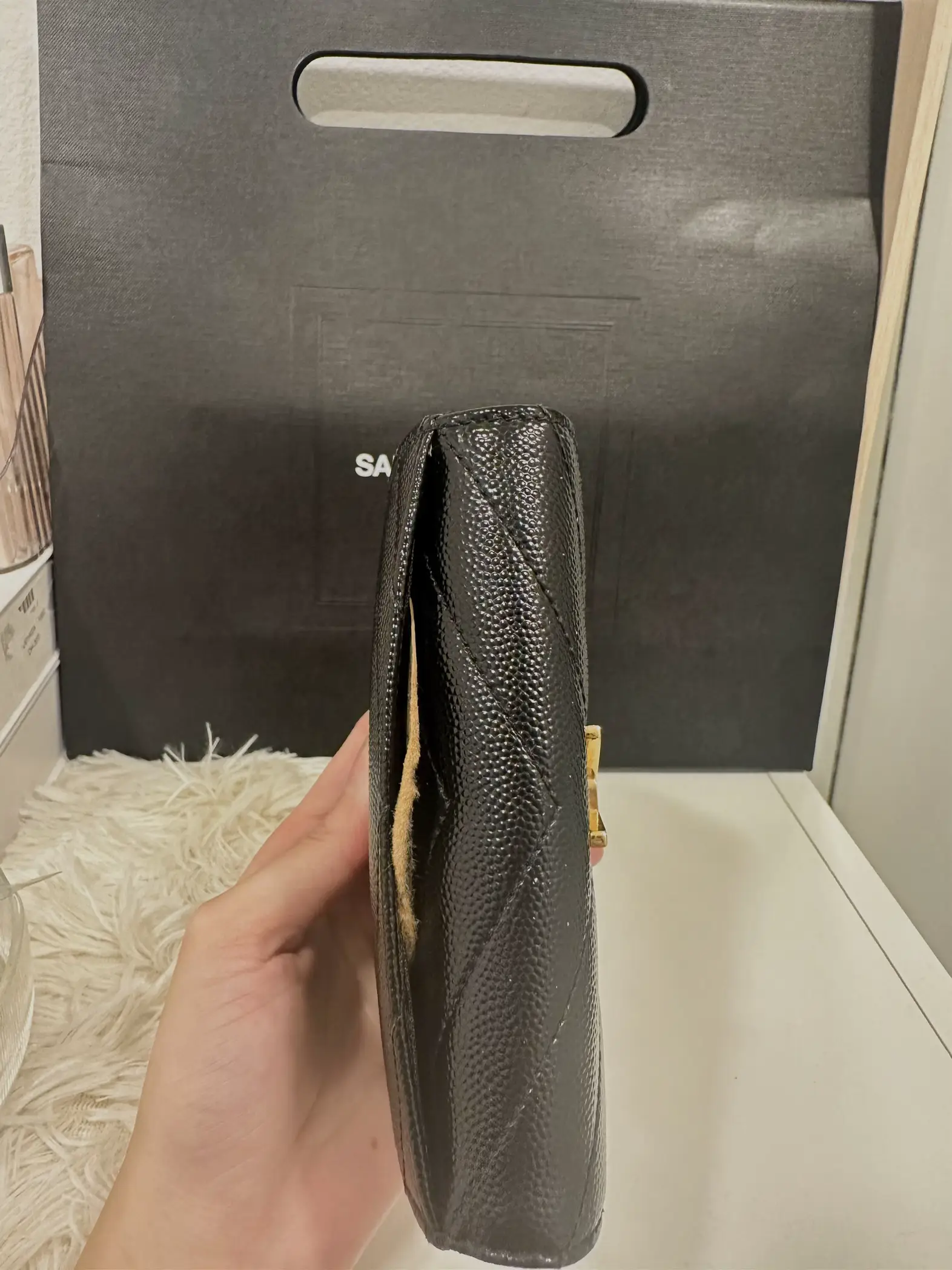 🖤 Review : YSL Monogram Small Envelope Wallet | แกลเลอรีที่โพสต์โดย Takiik 🌷 | Lemon8